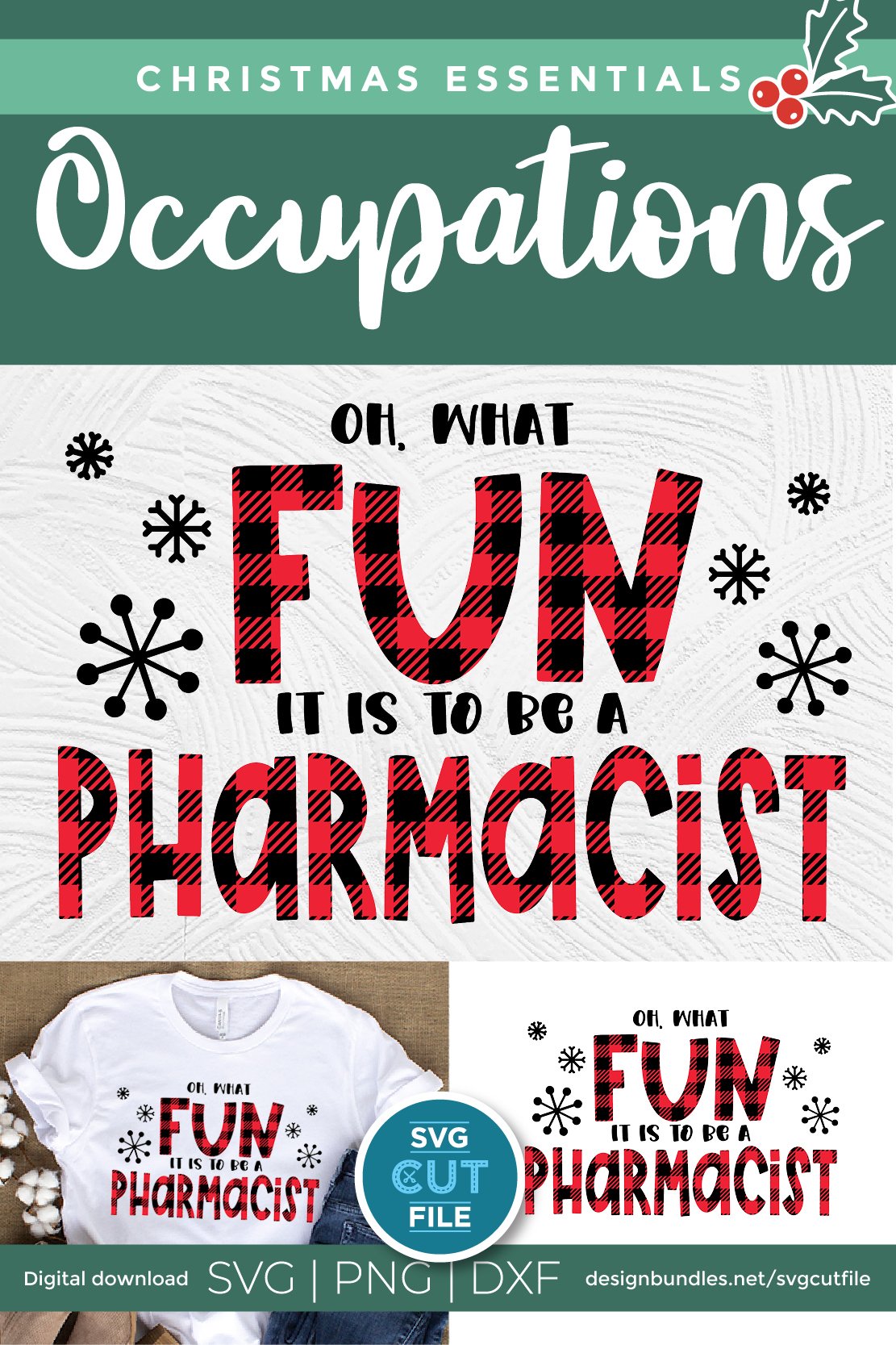 Christmas Pharmacist svg - Pharmacist oh what fun svg