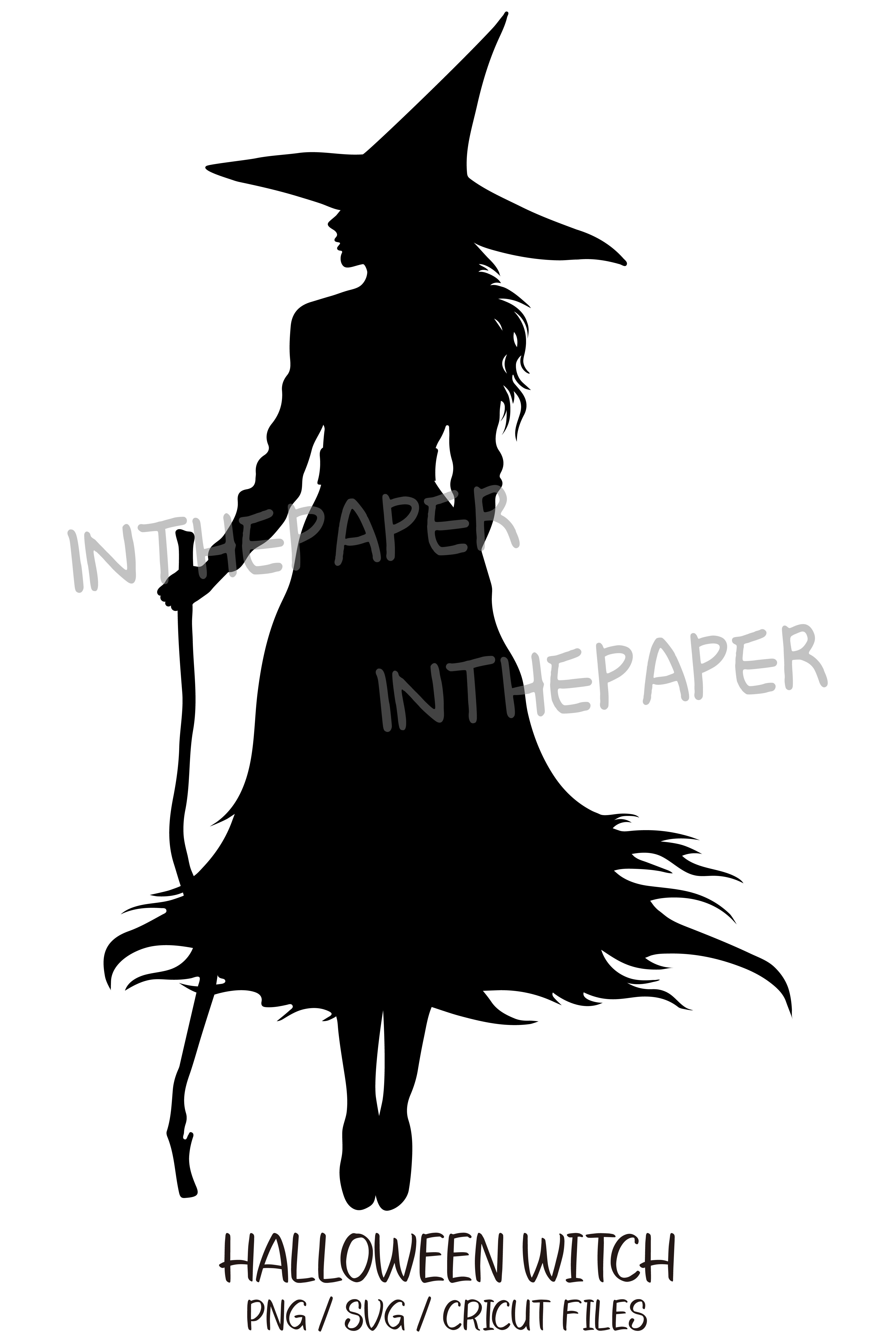 Halloween Witch Face SVG, PNG (2663480)