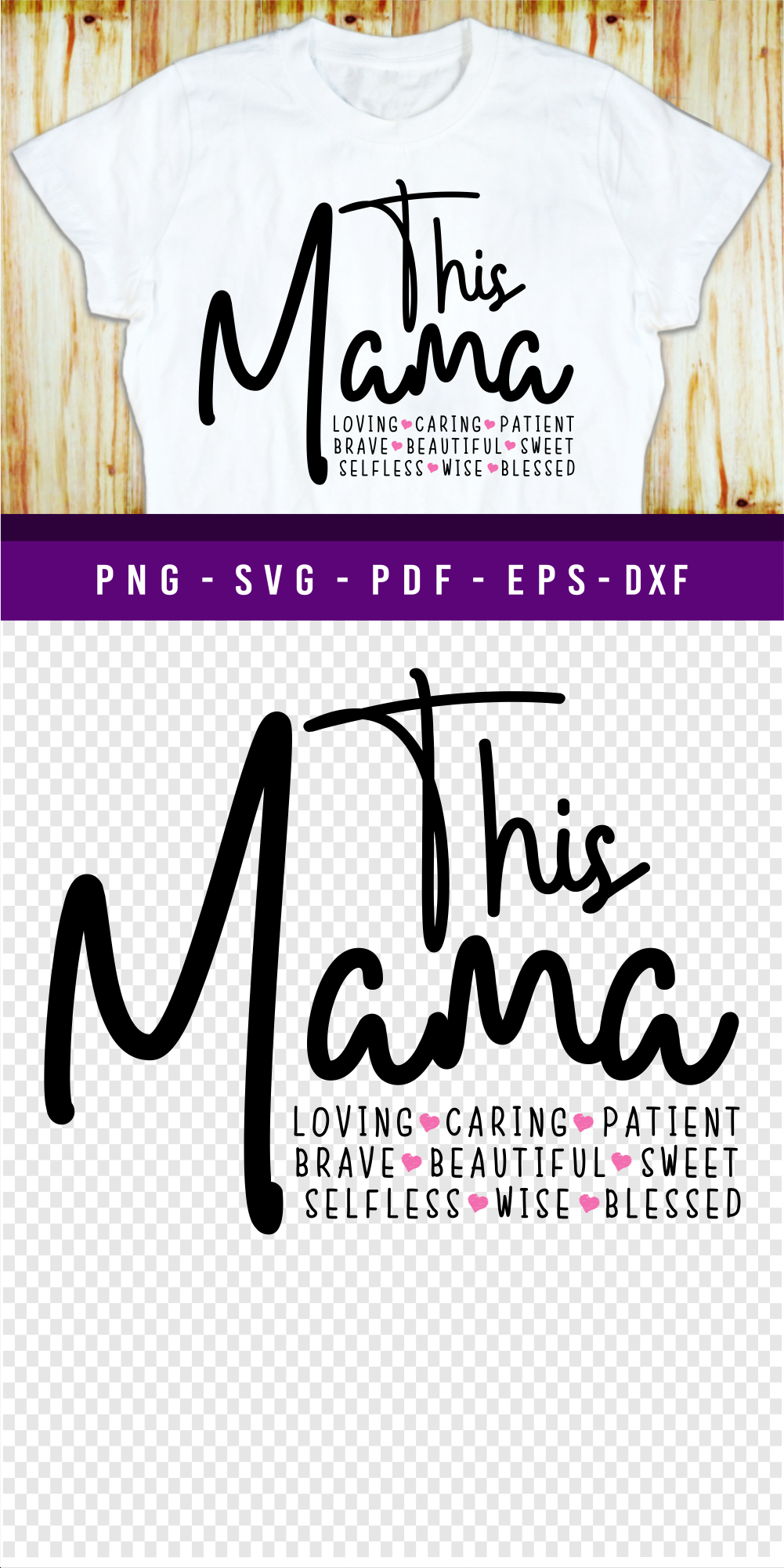This Mom SVG, Mom Quotes SVG, Mothers Day SVG Files