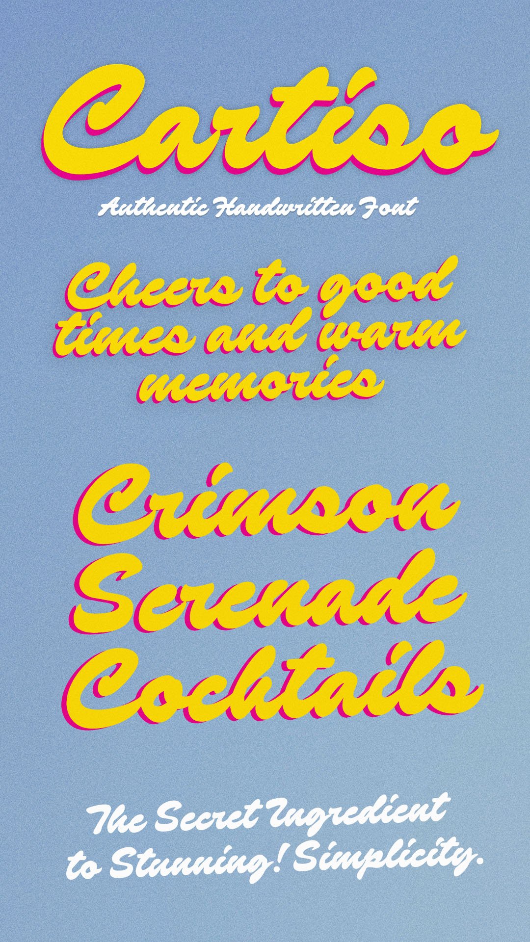 Cartiso A Handwritten font (5251973)