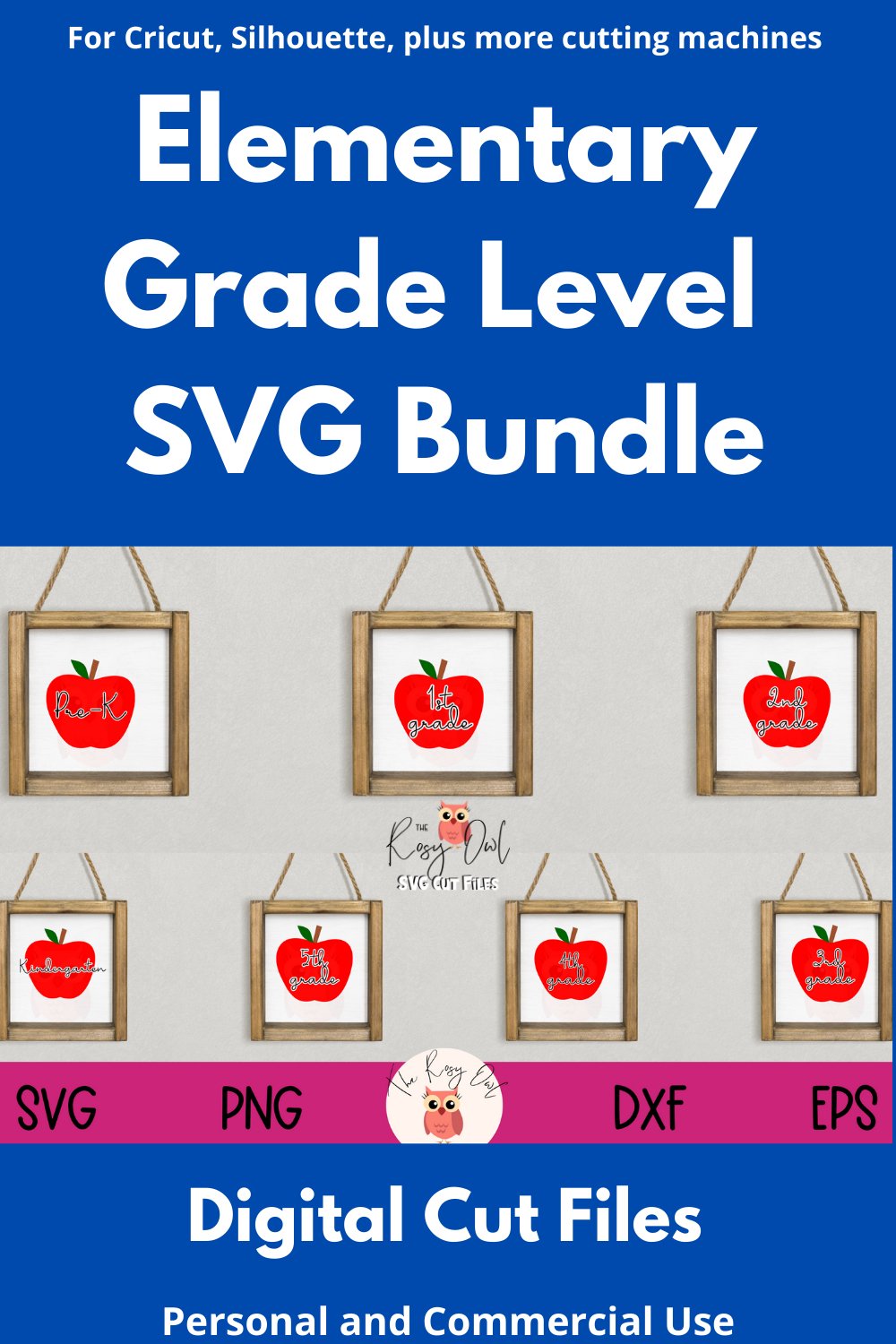 Elementary Grades SVG Bundle | School SVG Bundle