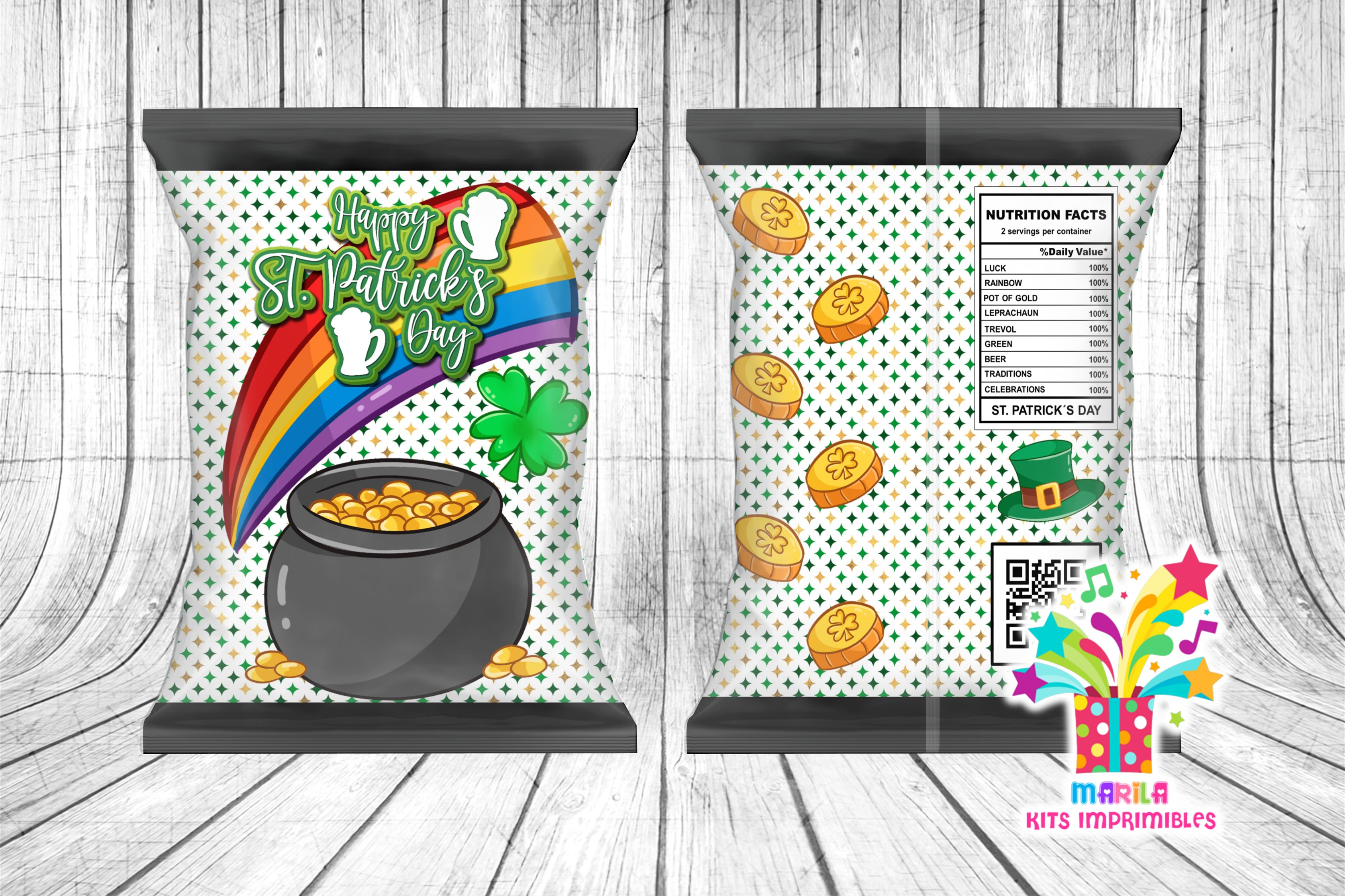 CHIP BAG St Patricks Day #1