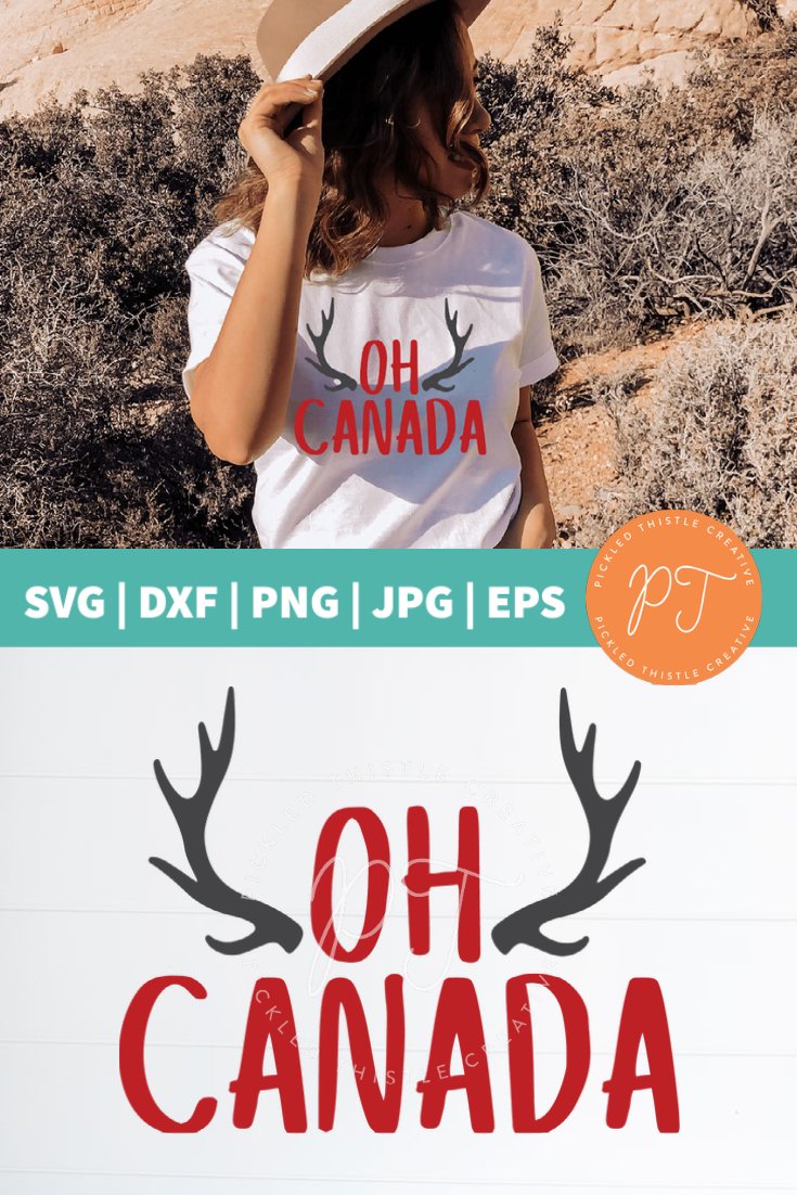 Oh Canada SVG - Canada Day SVG, Canadian T-Shirt SVG