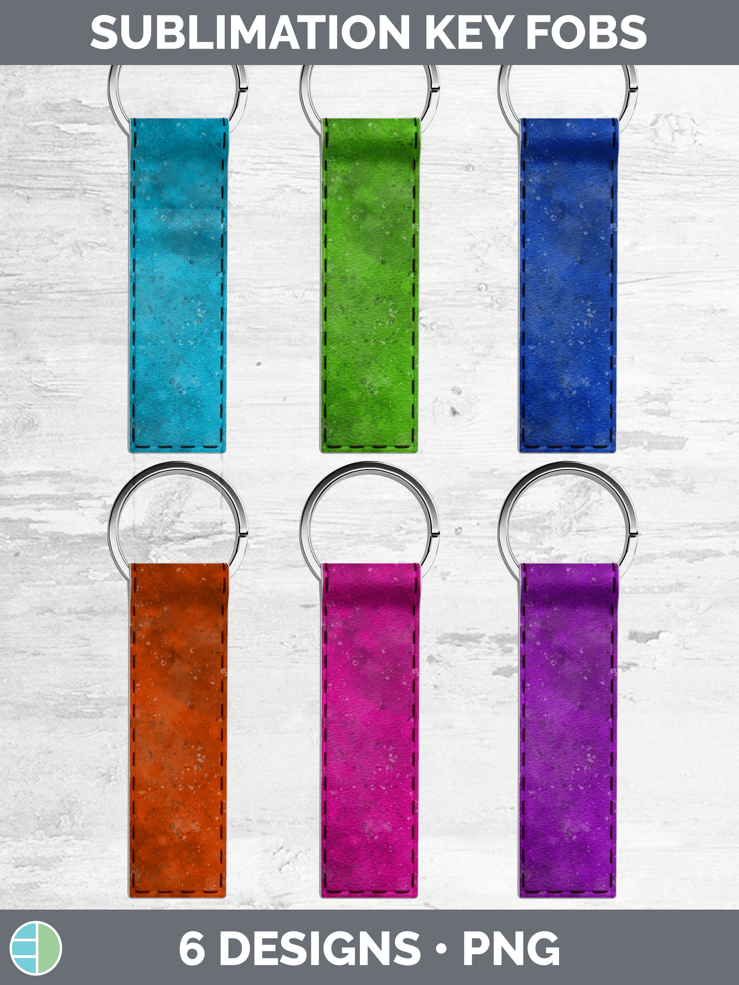 Key Fob Sublimation Bundle Designs