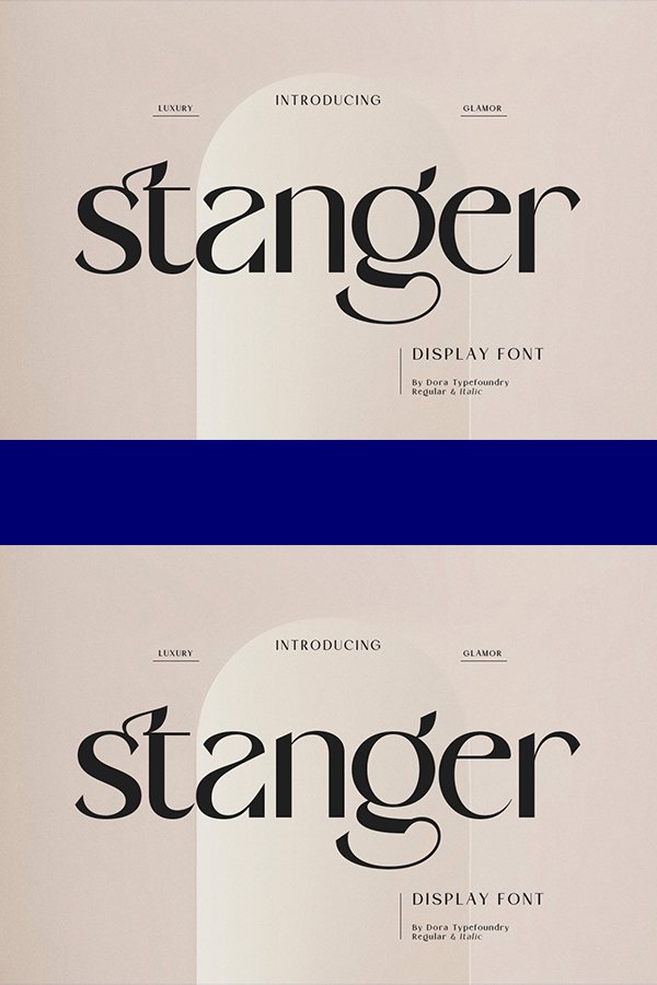 Stanger - Display Font (1434589)