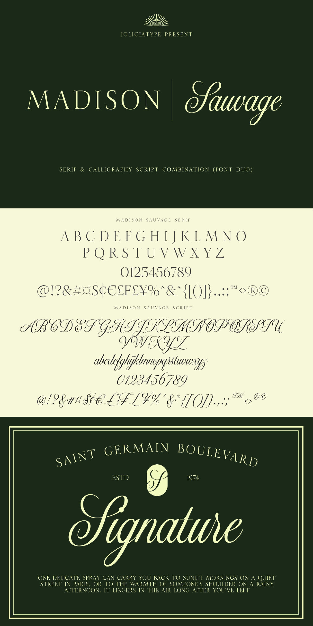 Madison Sauvage | Font Duo