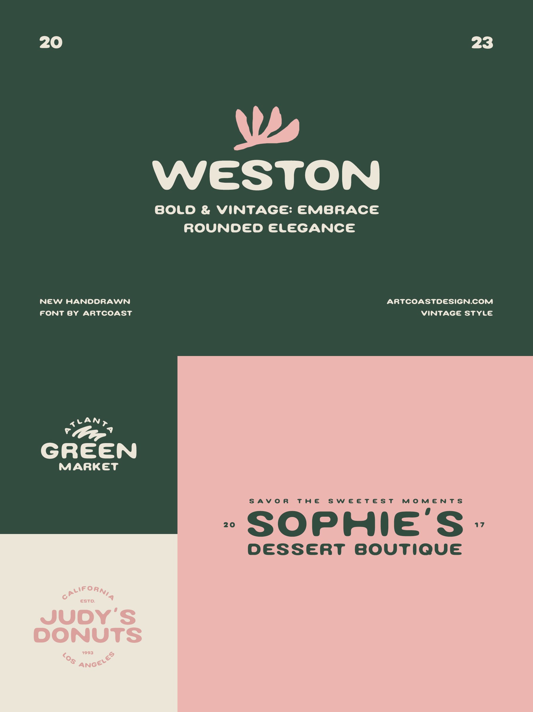 SA Weston - Playful Font