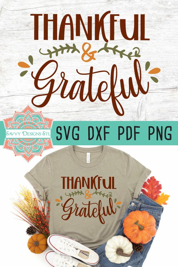 Thankful and Grateful Thanksgiving Design