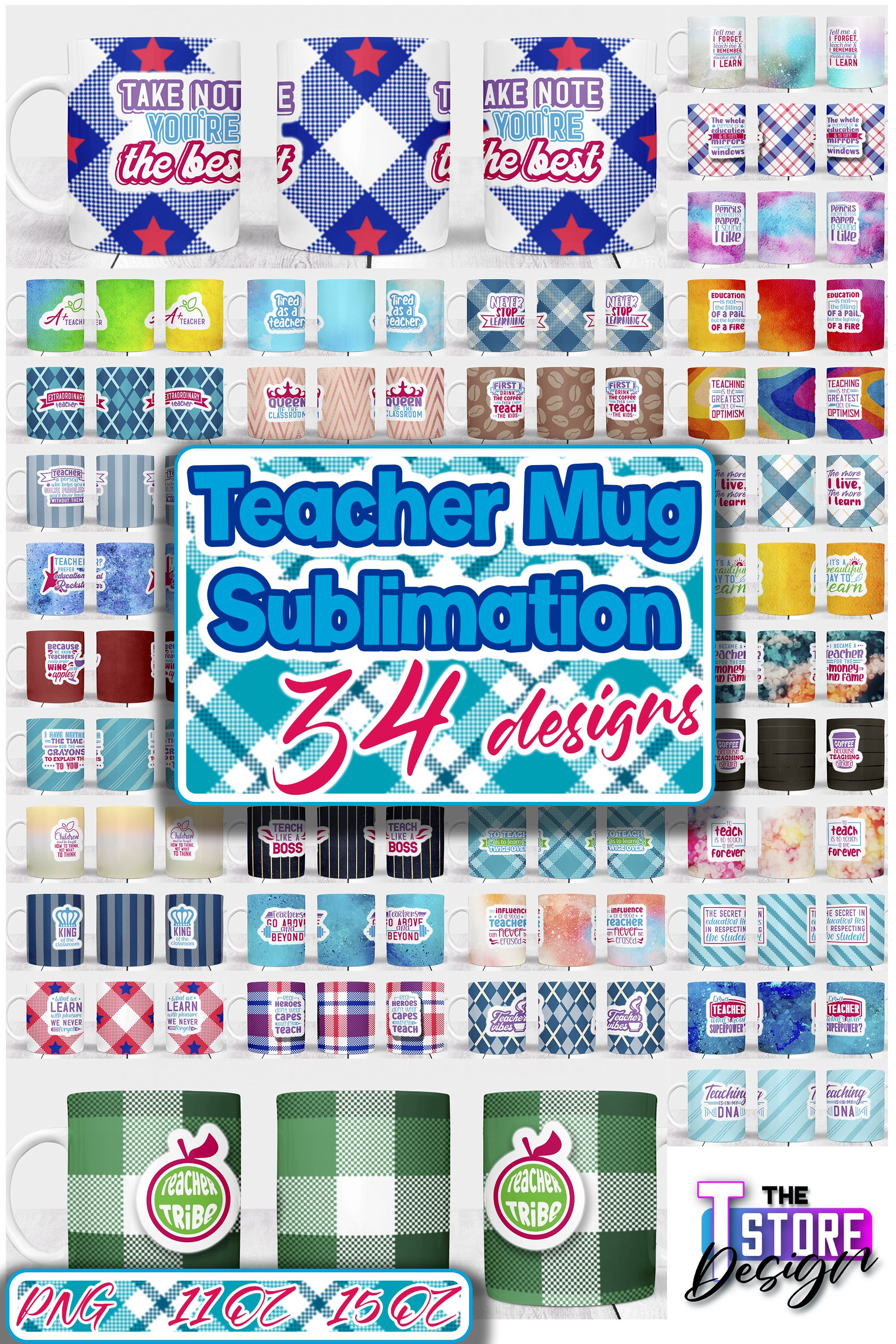 Teacher Mug Sublimation |11 oz |15 oz Mug (2283792)