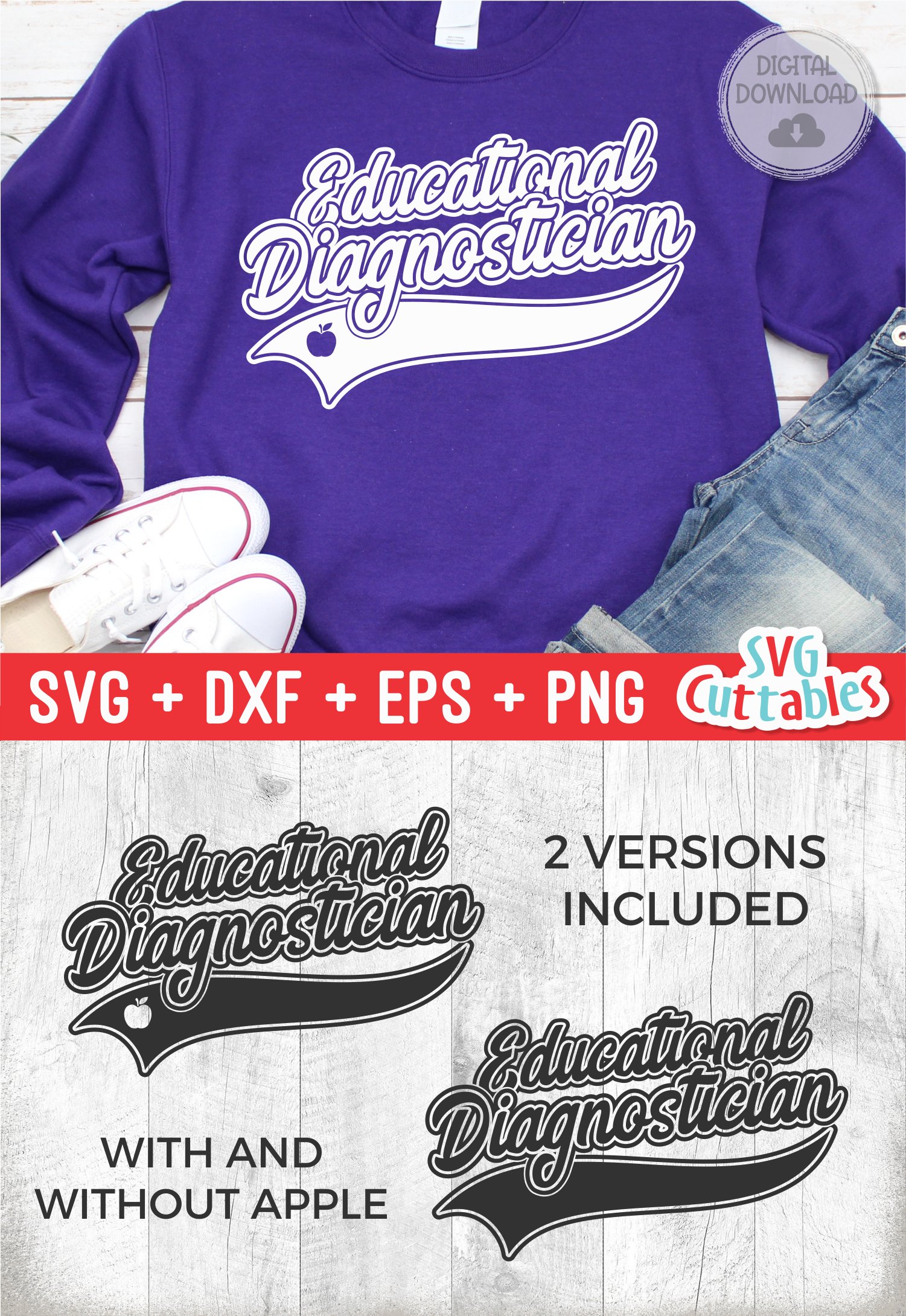 Educational Diagnostician SVG | Teacher Shirt Design