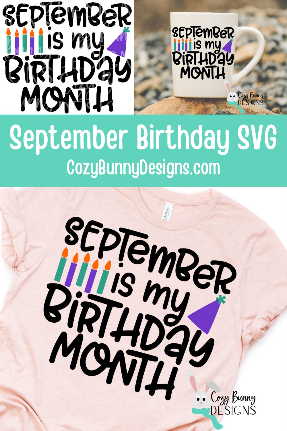 September is my Birthday Month SVG | Birthday SVG