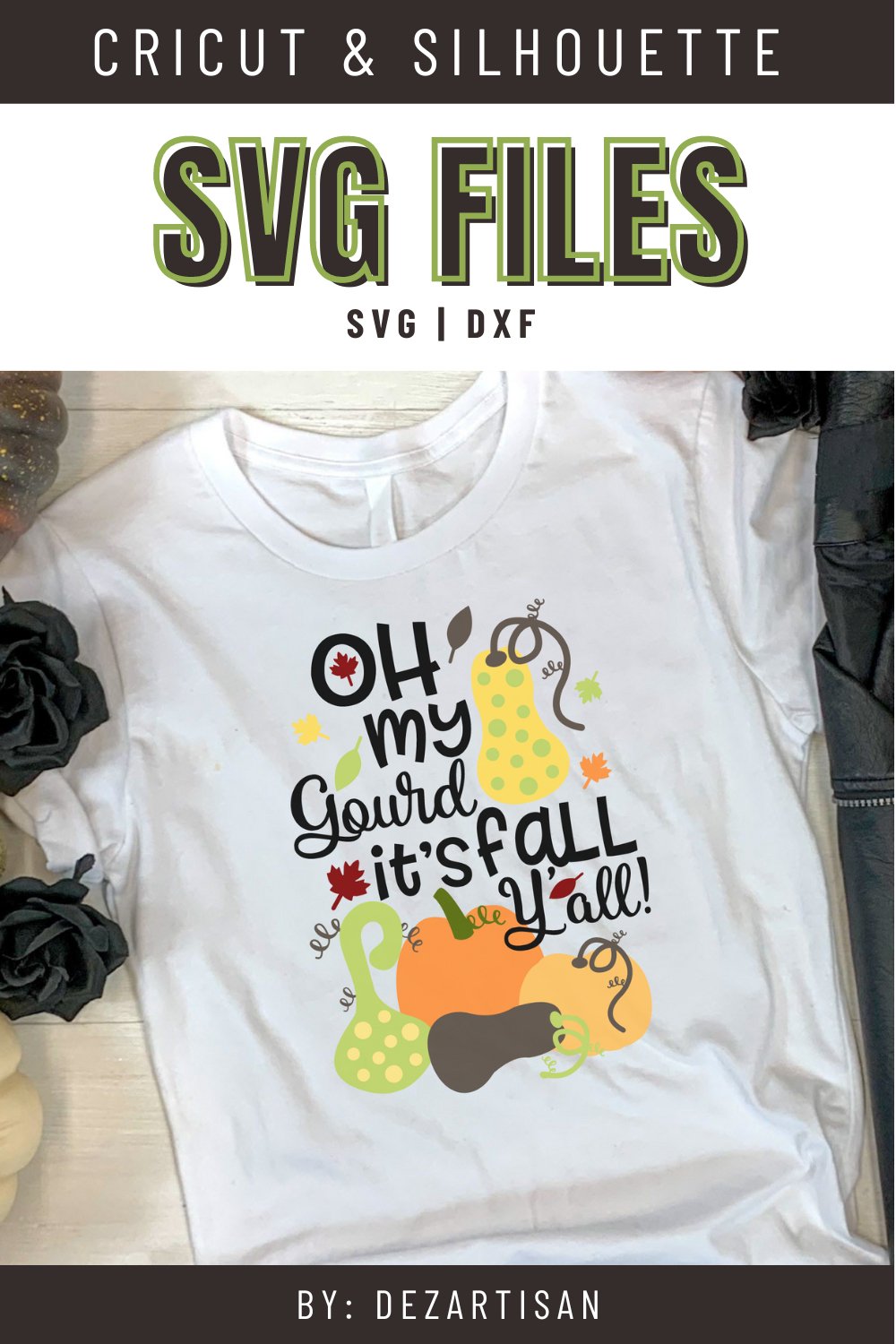 Oh My Gourd It's Fall Y'all SVG and Sublimation Design