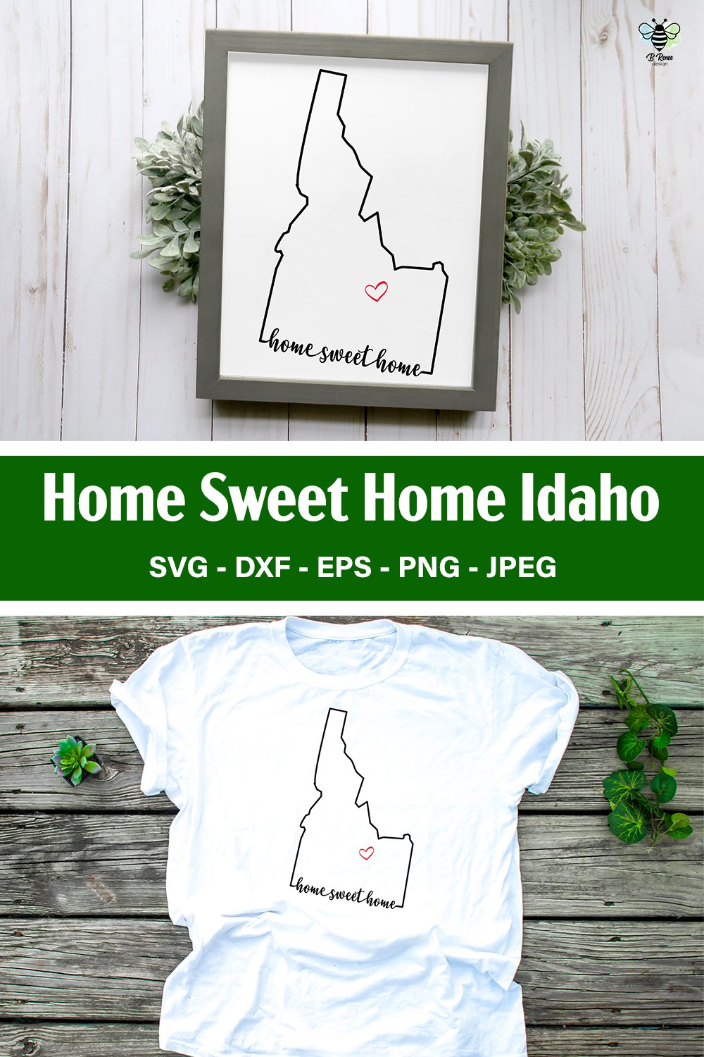Idaho Home Sweet Home SVG | State Pride SVG