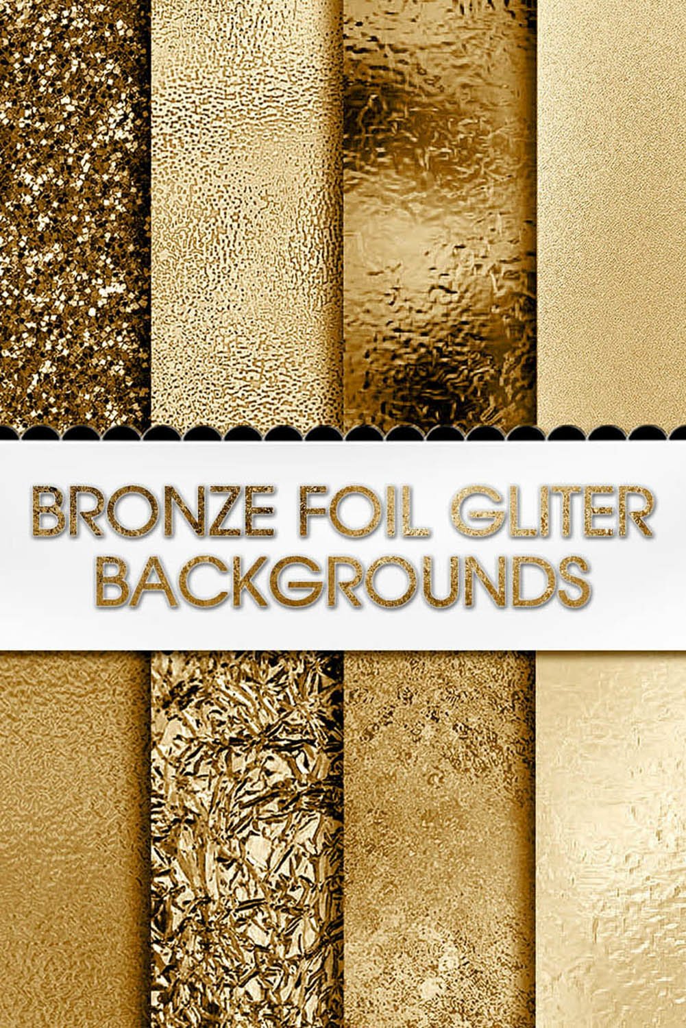 Bronze Foil Glitter Digital texture Glitter Paper