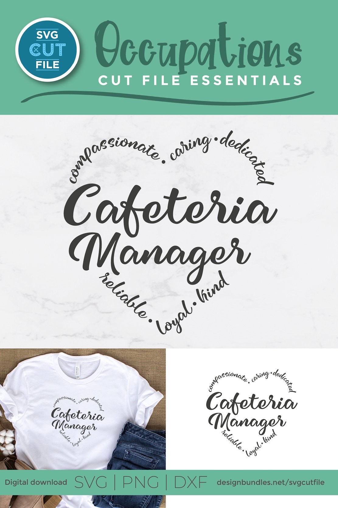 Cafeteria manager svg