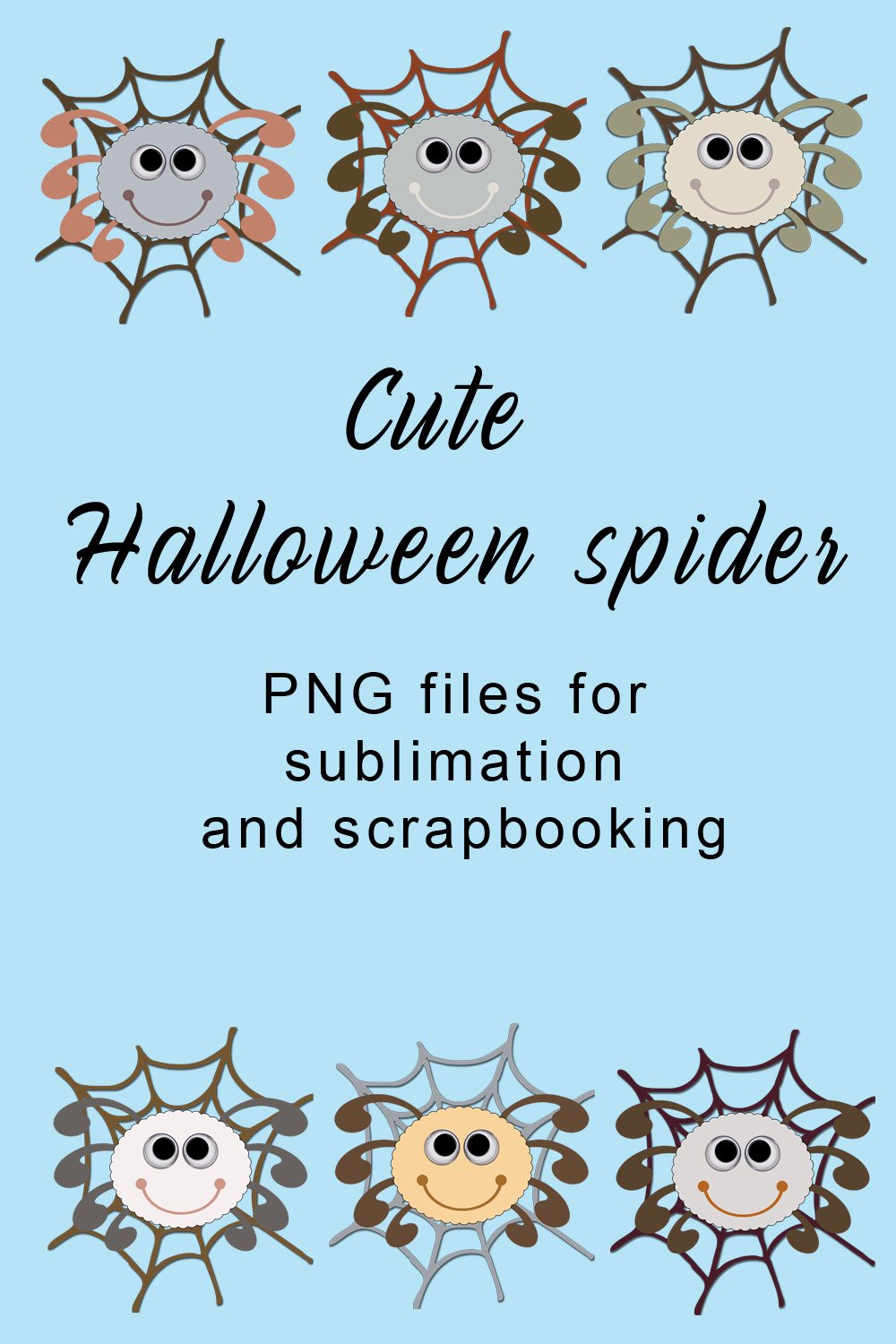 Cute Halloween spider