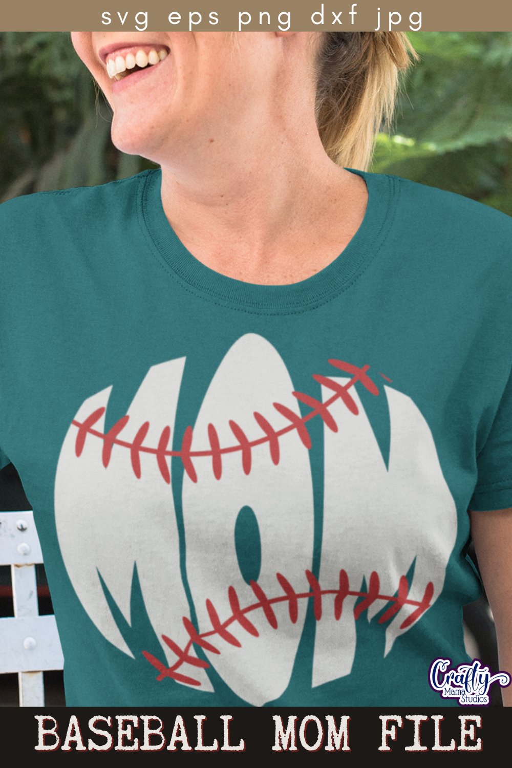 Baseball Mom | Sports Svg Design Cut File