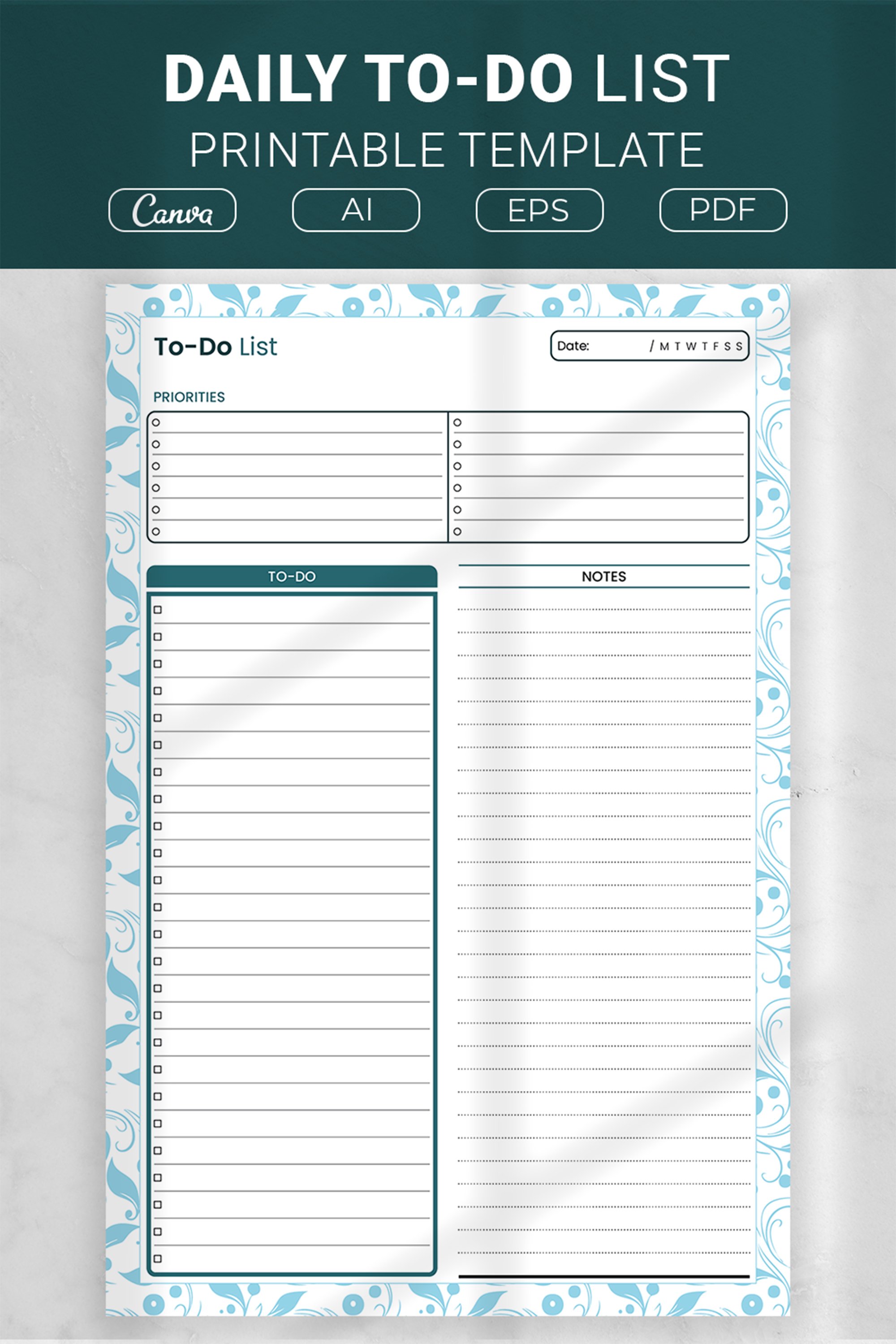 Daily To-Do List (3002142)