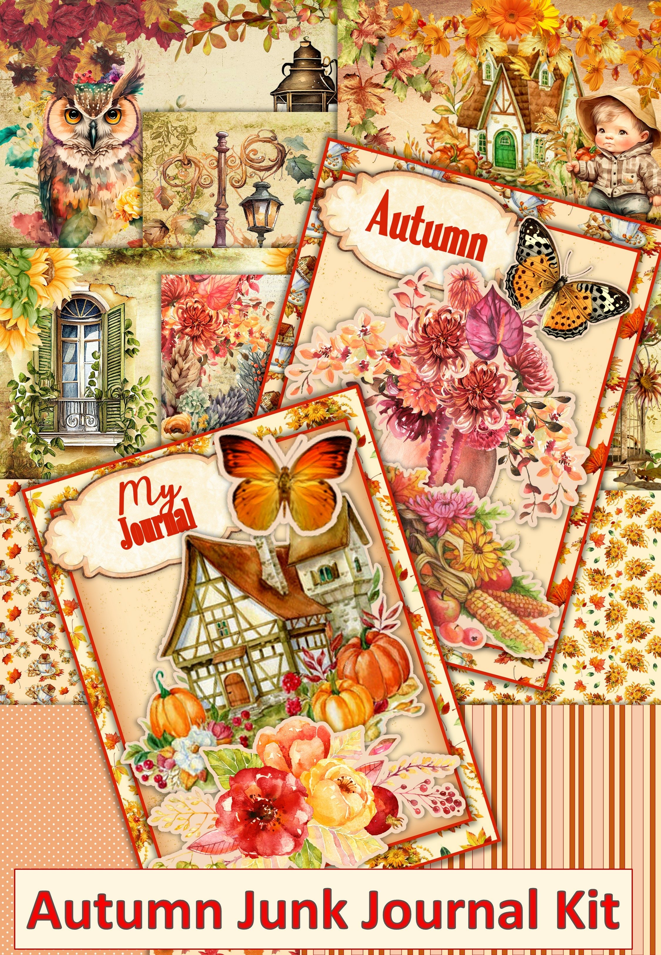 Autumn Junk Journal Kit