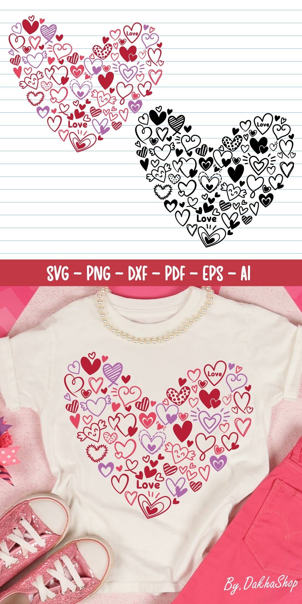 Valentines Svg, Valentine Heart Svg, Heart Svg, Love Svg Png