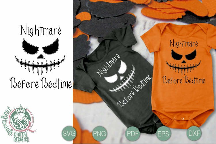 Nightmare Before Bedtime SVG