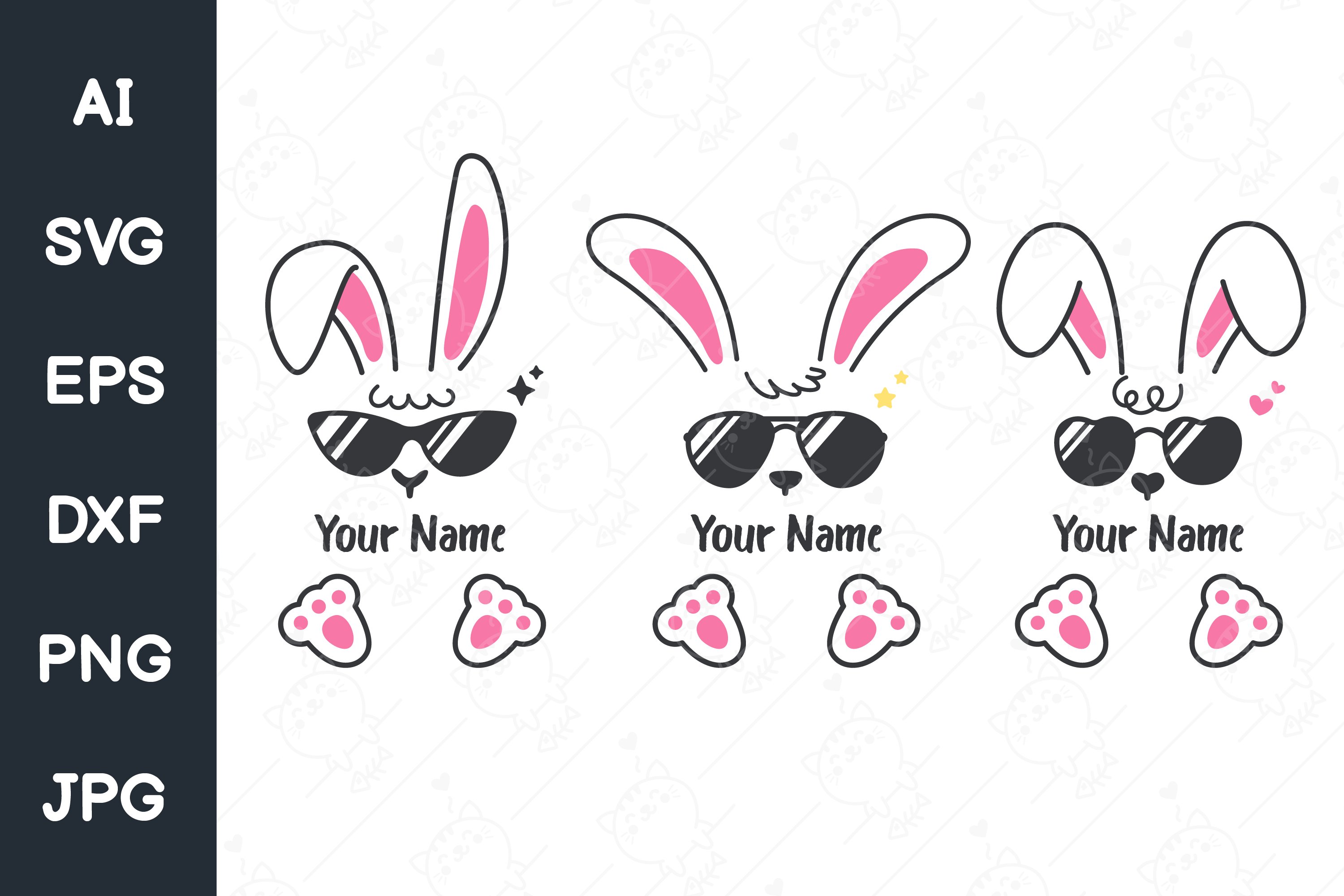 Bunny svg, Rabbit Ears svg , easter bunny , svg (1268513)