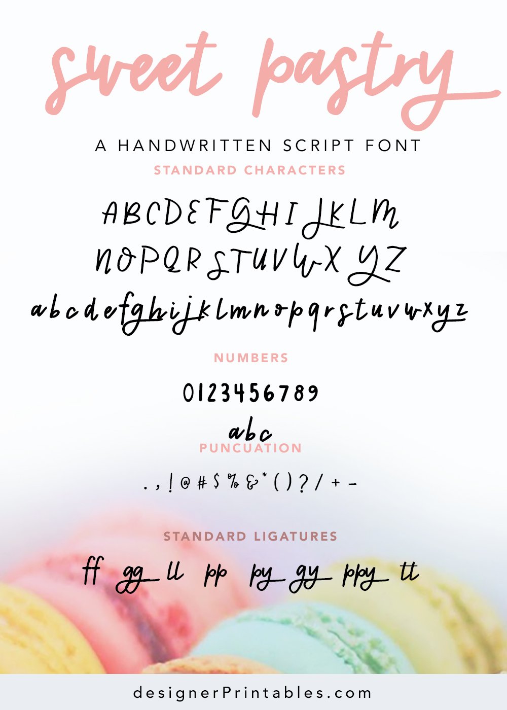 Sweet Pastry Font