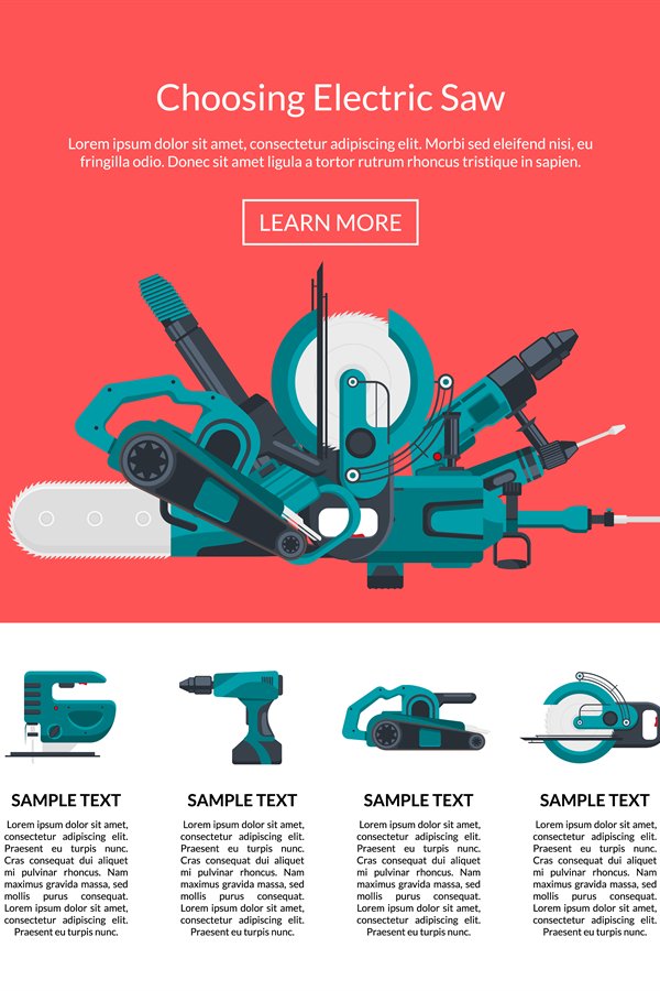 Vector illustration with electric construction (843645)