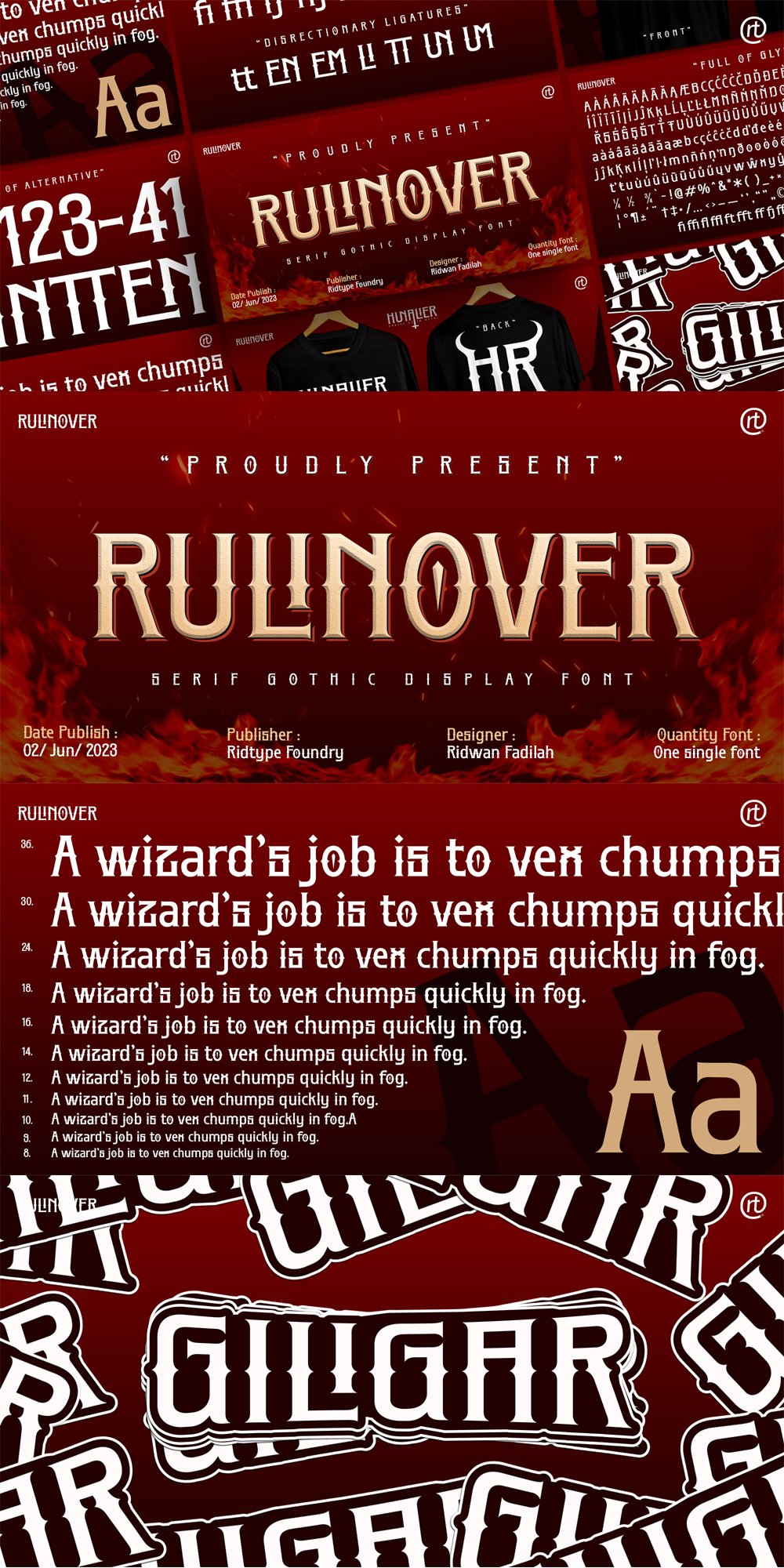 Rulinover - Serif Gothic Display