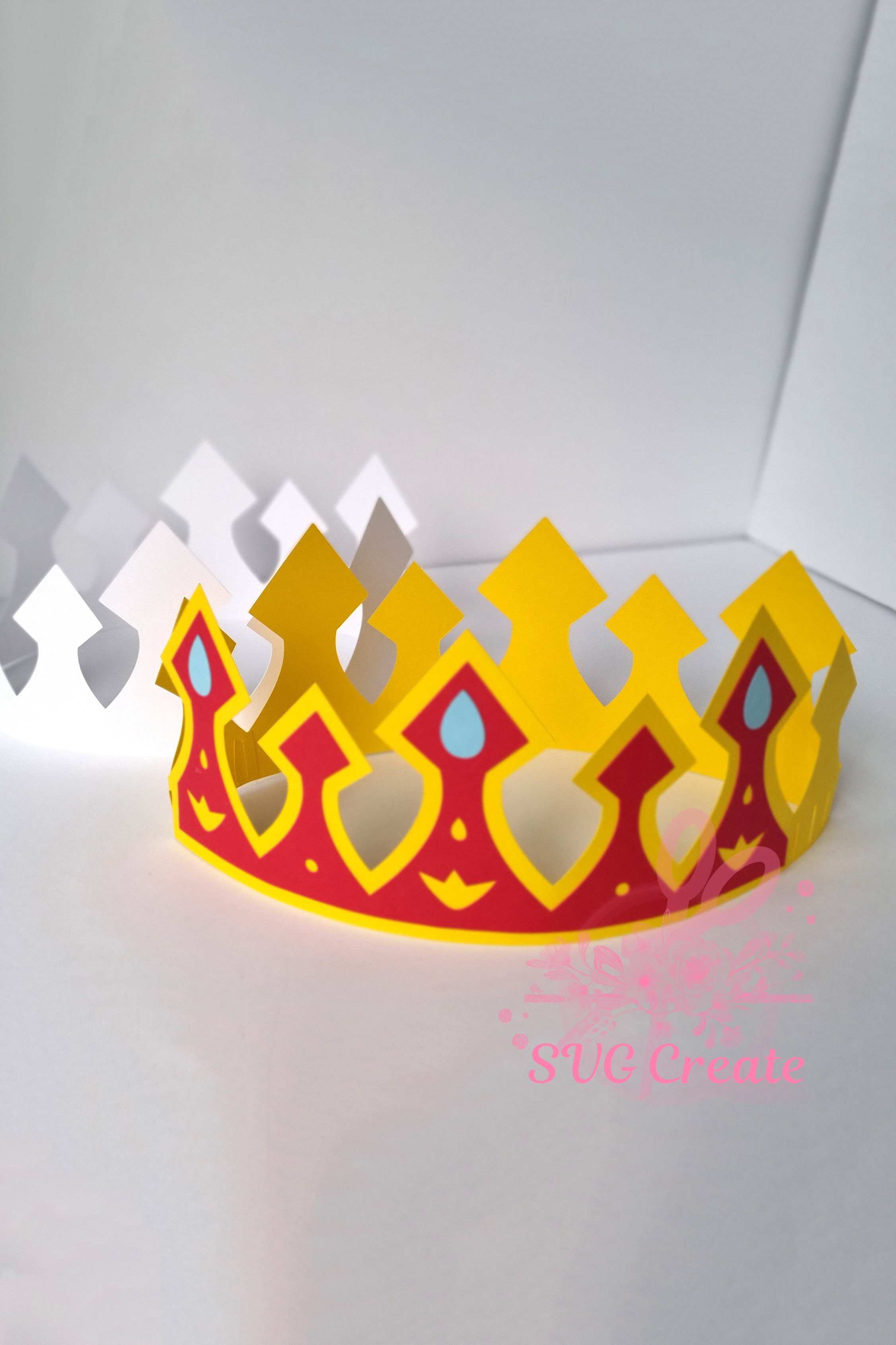Paper crown svg, Tiara svg, King crown pdf (2905428)