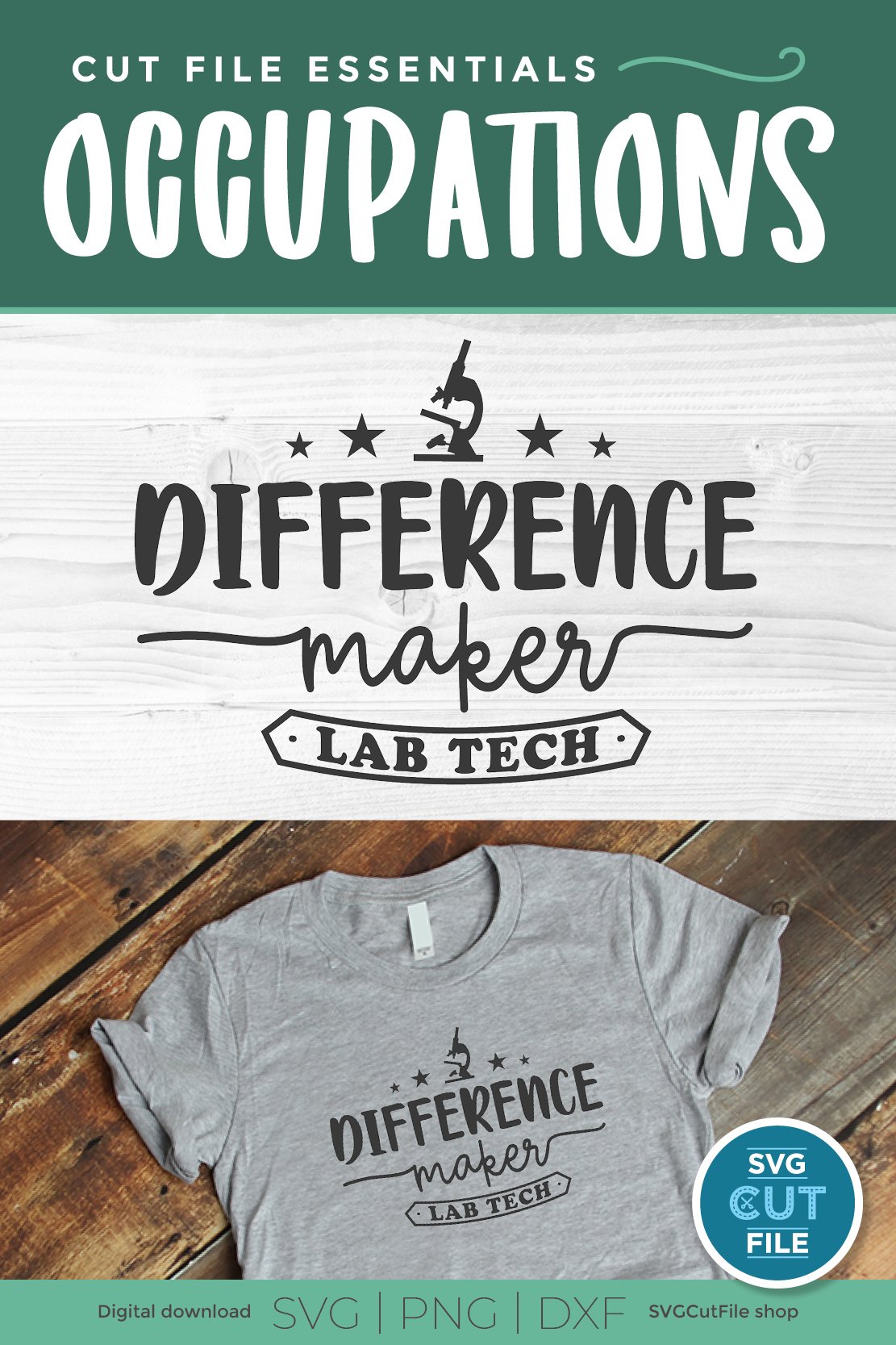 Lab tech svg with difference maker