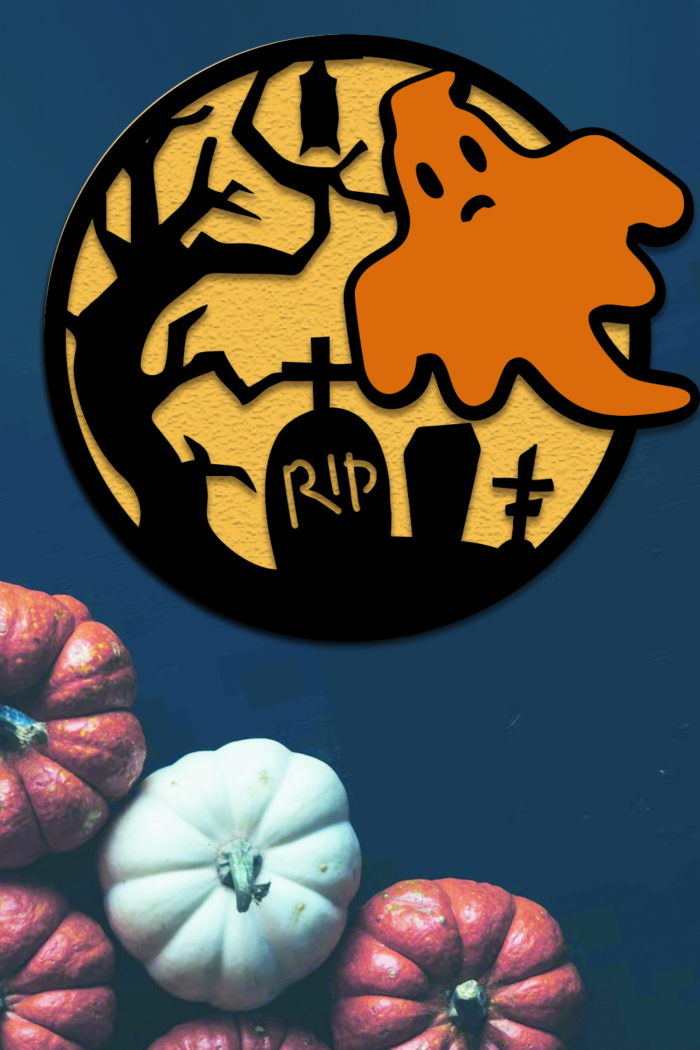 Halloween Door Decoration Template