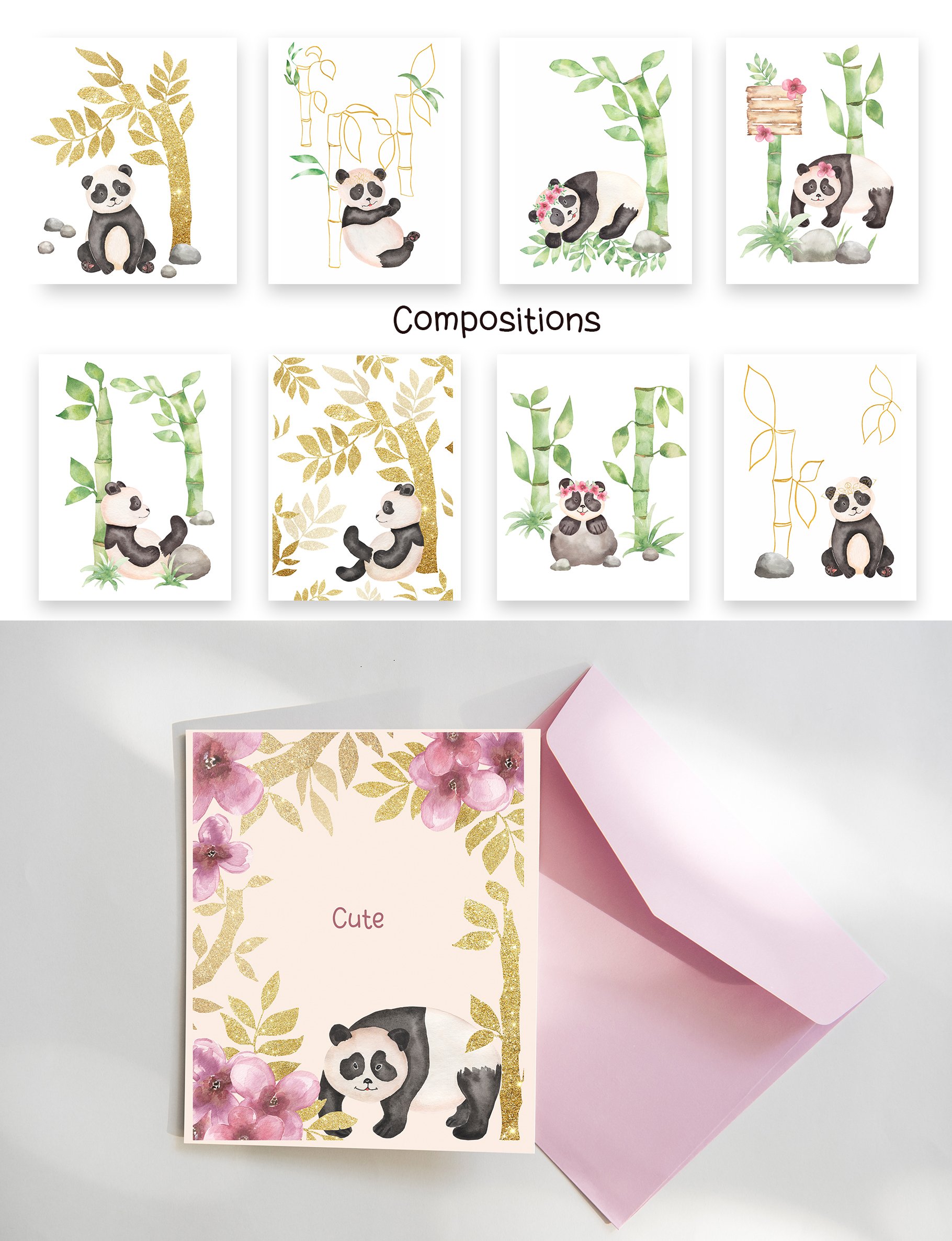 Panda Garden Collection Bundle