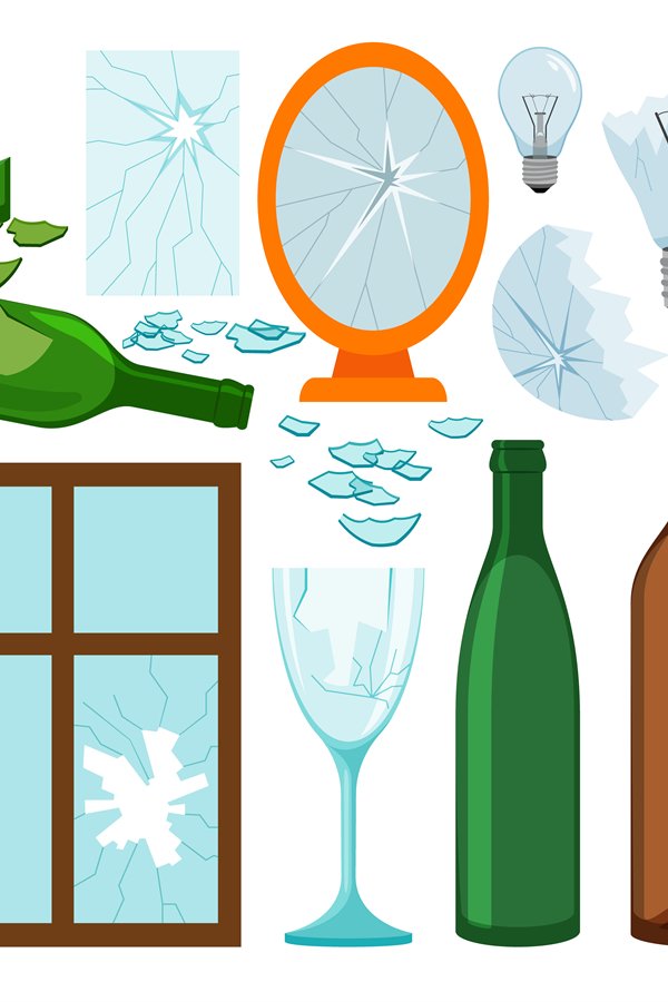 Glass garbage collection