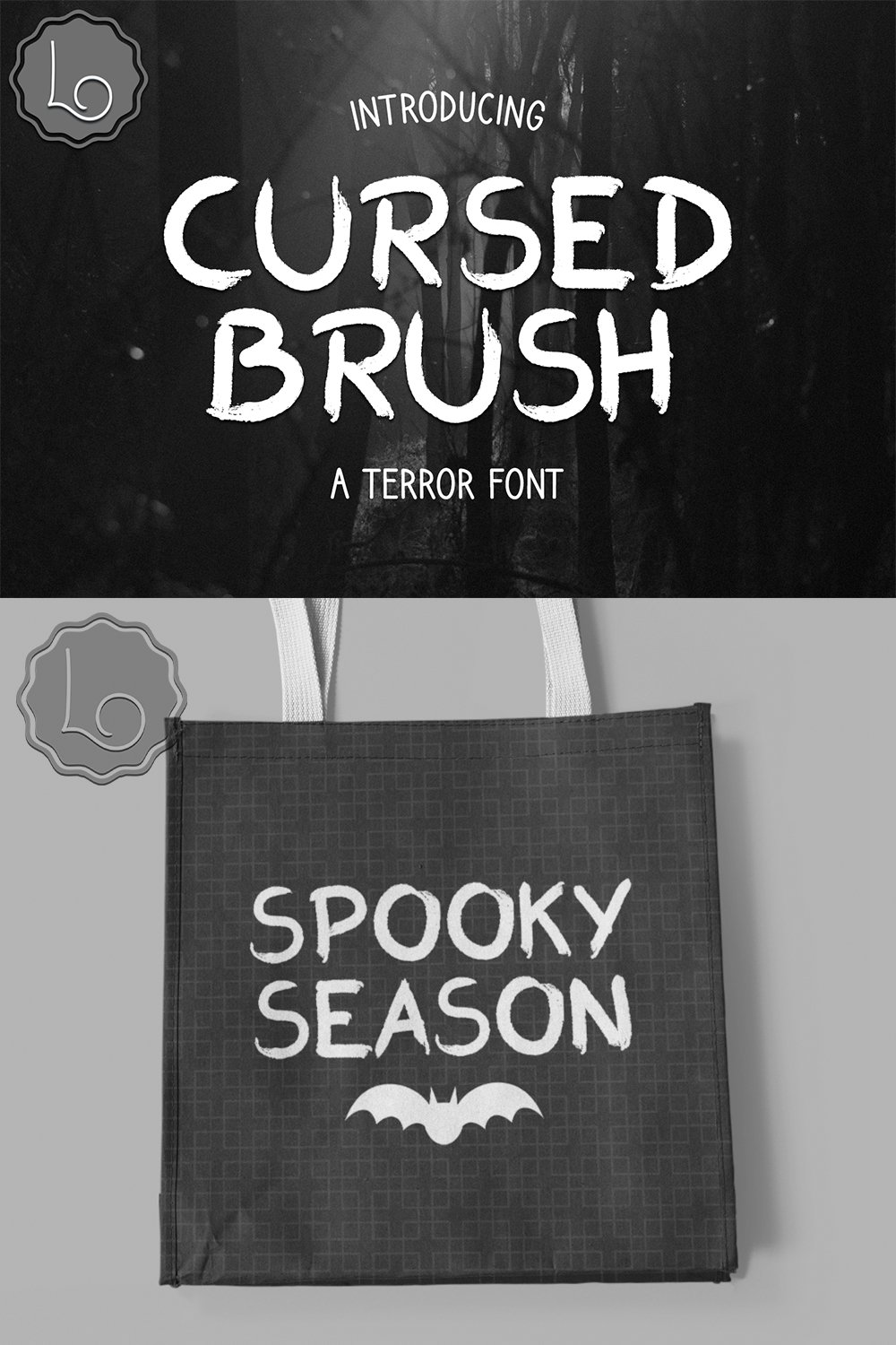 Cursed Brush A Terror Font