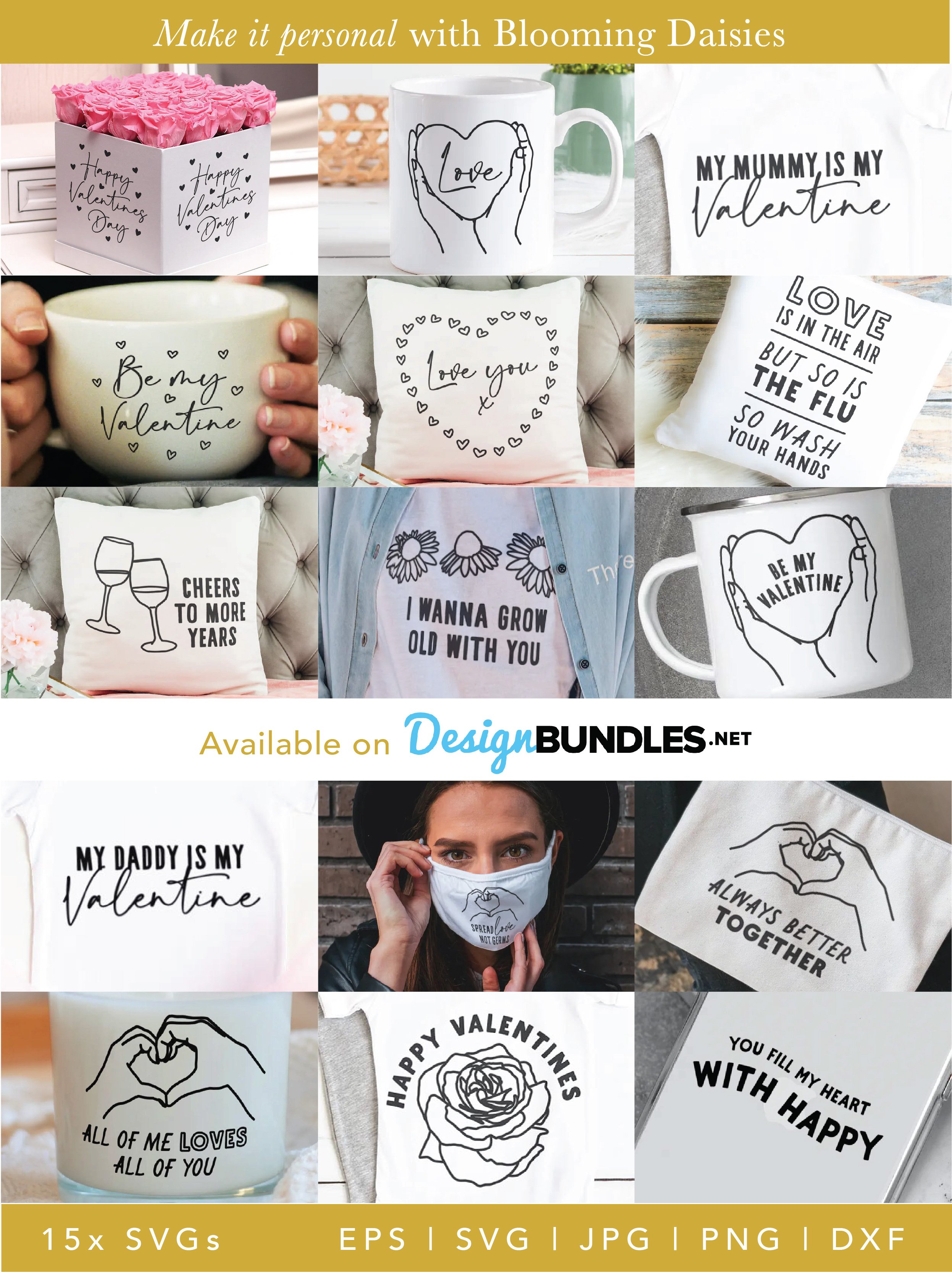 Valentines Day Quotes Bundle | Inspirational Love Quote