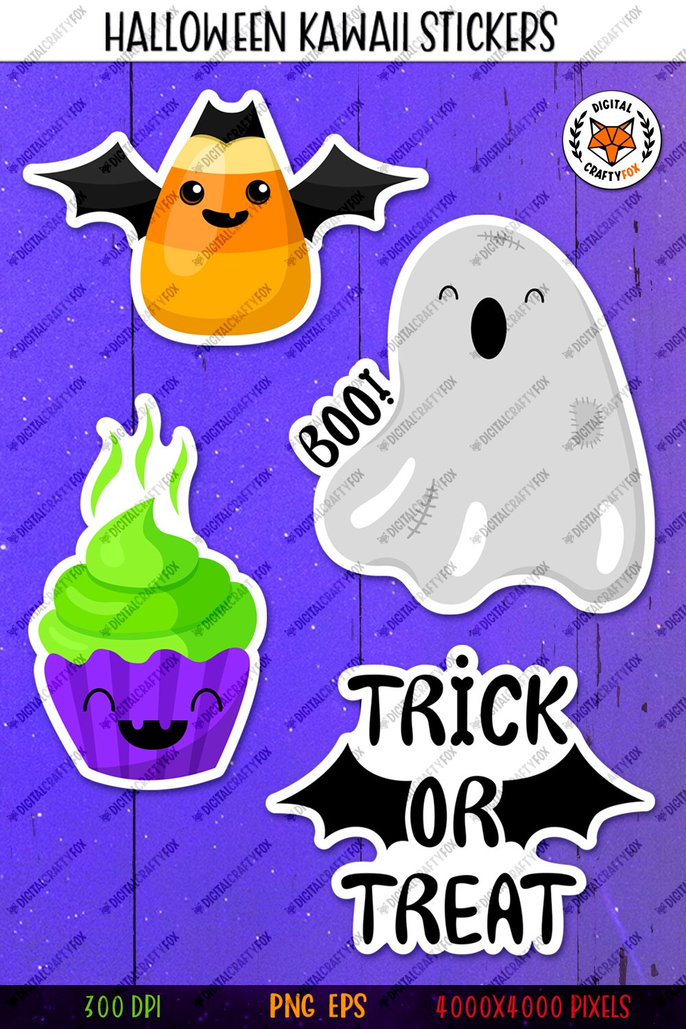 Halloween Stickers PNG, Printable Halloween Stickers