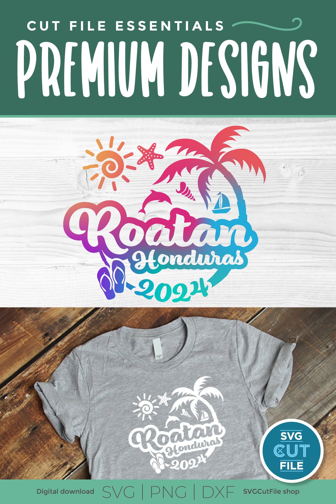 2024 Roatan svg - Roatan Honduras Vacation or Trip svg