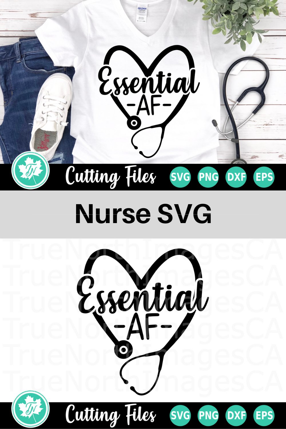 Essential AF - A Nurse SVG Cut File