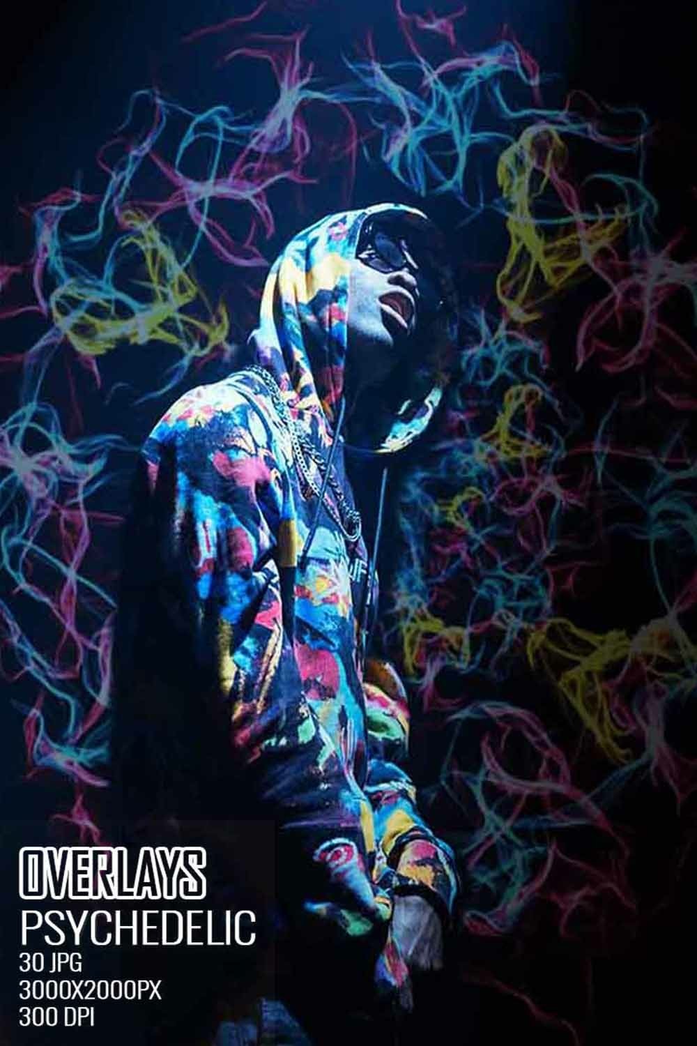 Overlays - Psychedelic Kaleidoscope - 30 JPG