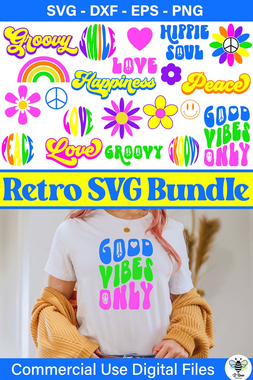 Retro Style SVG Bundle