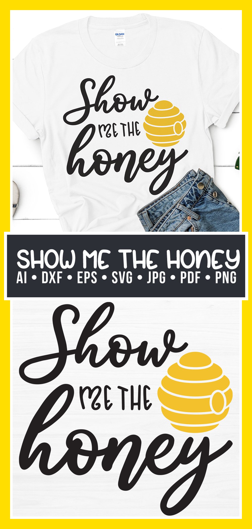 Show me the honey SVG
