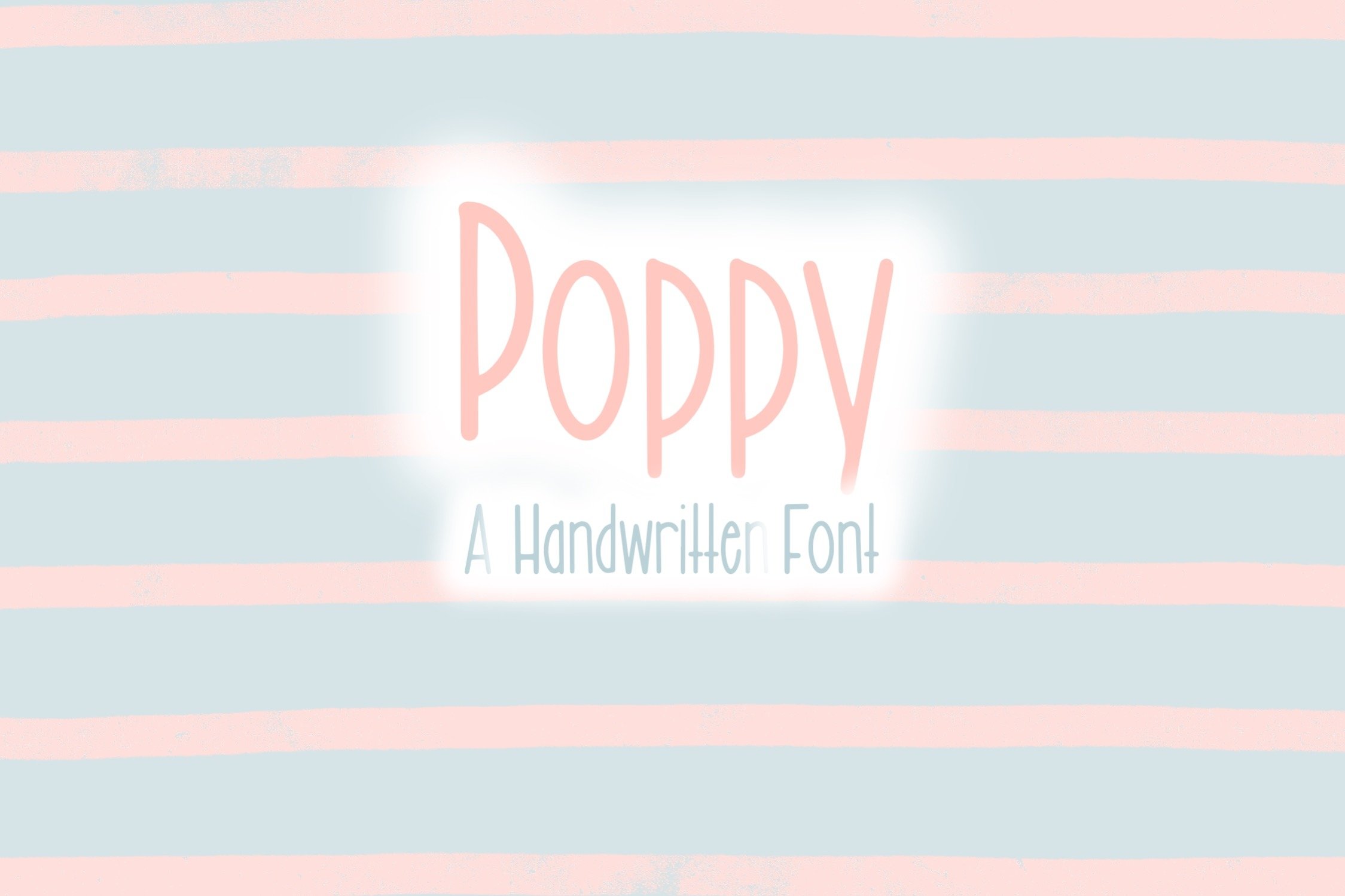 Poppy | Type A Hand Written Font (768707)