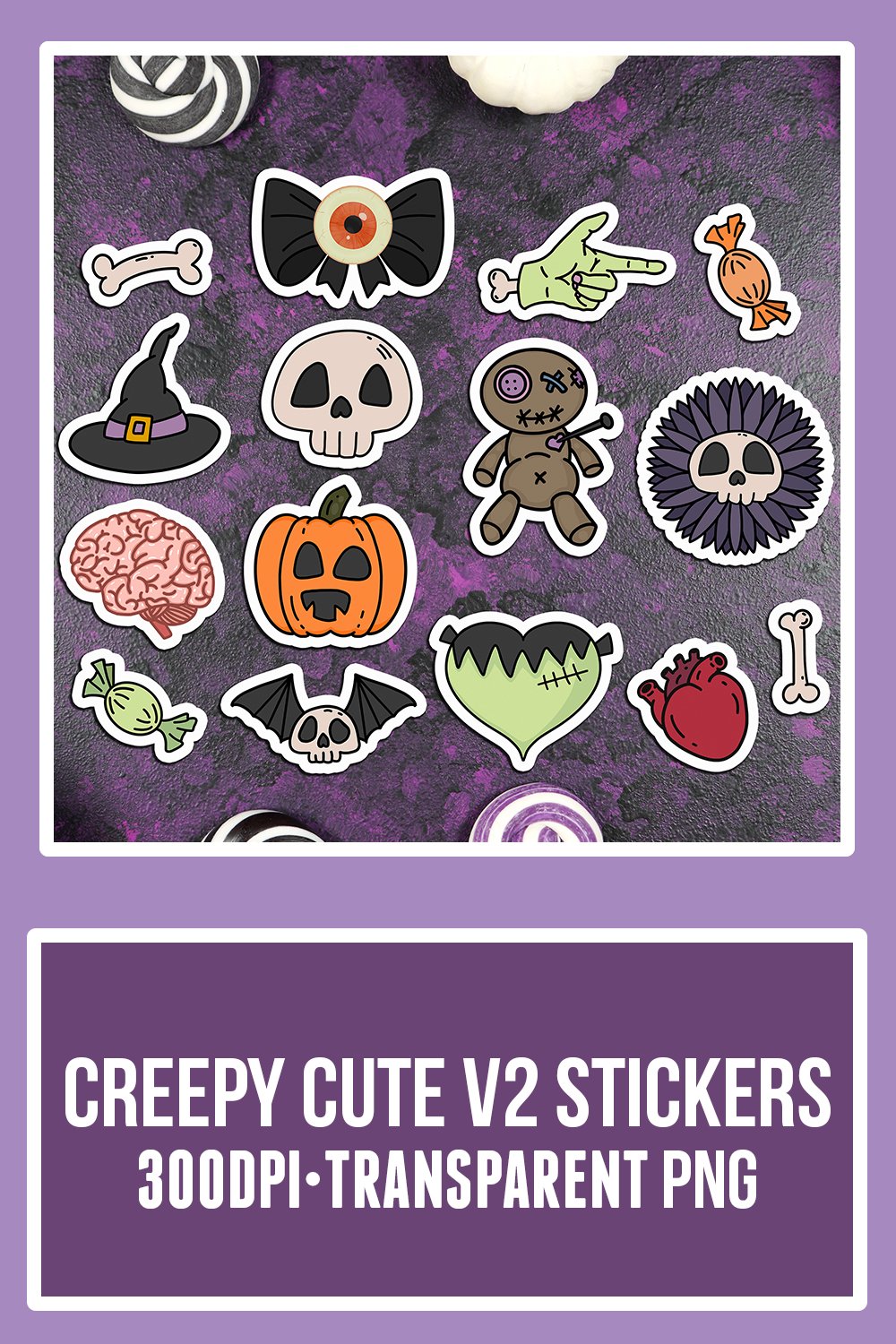 Creepy Cute Stickers Vol. 2