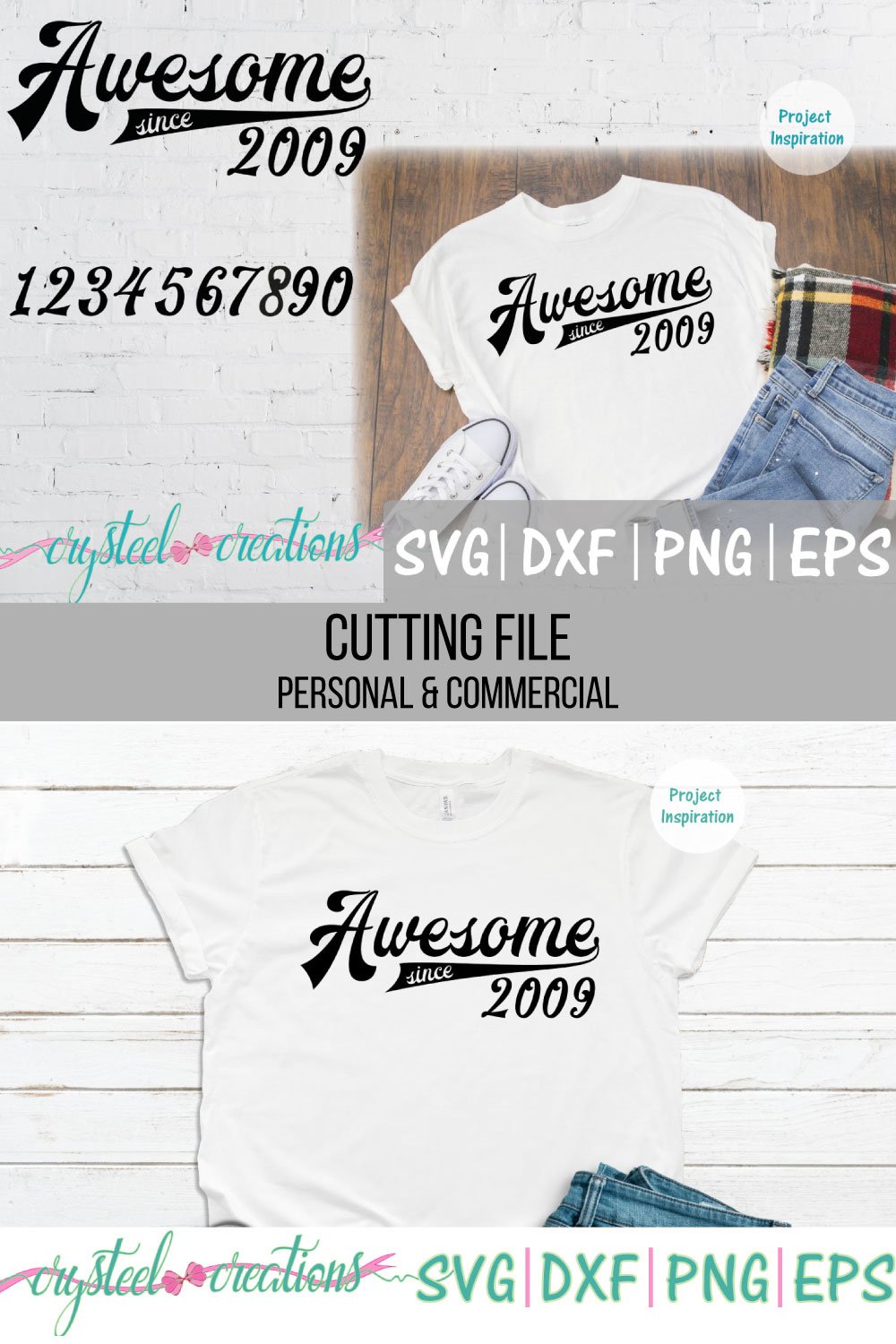 Awesome Since Old Style SVG, DXF, PNG, EPS