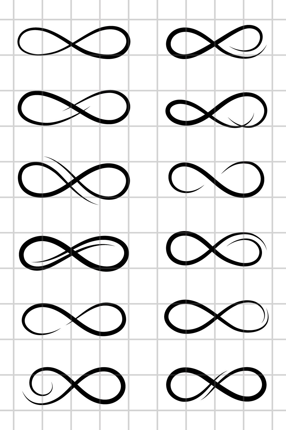 Infinity symbol SVG, Hand drawn infinity sign SVG cut file