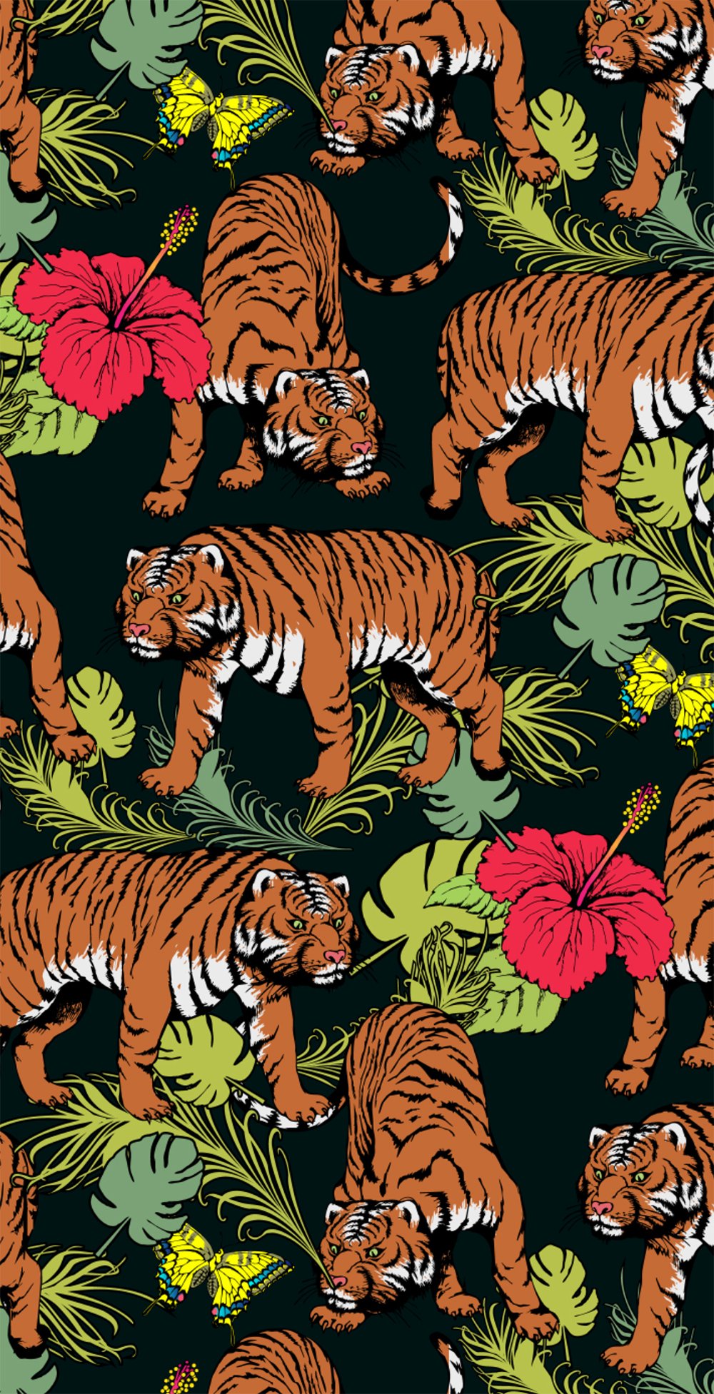 Seamless pattern of tiger (1971456)