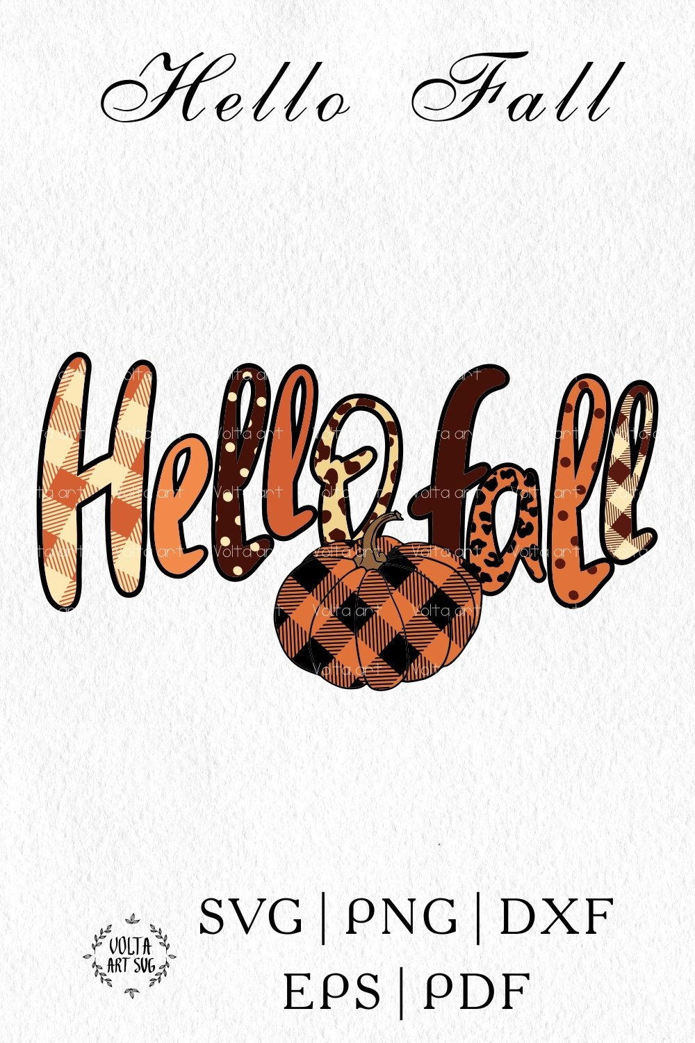 Hello Fall svg, Thanksgiving clipart Svg,Halloween svg