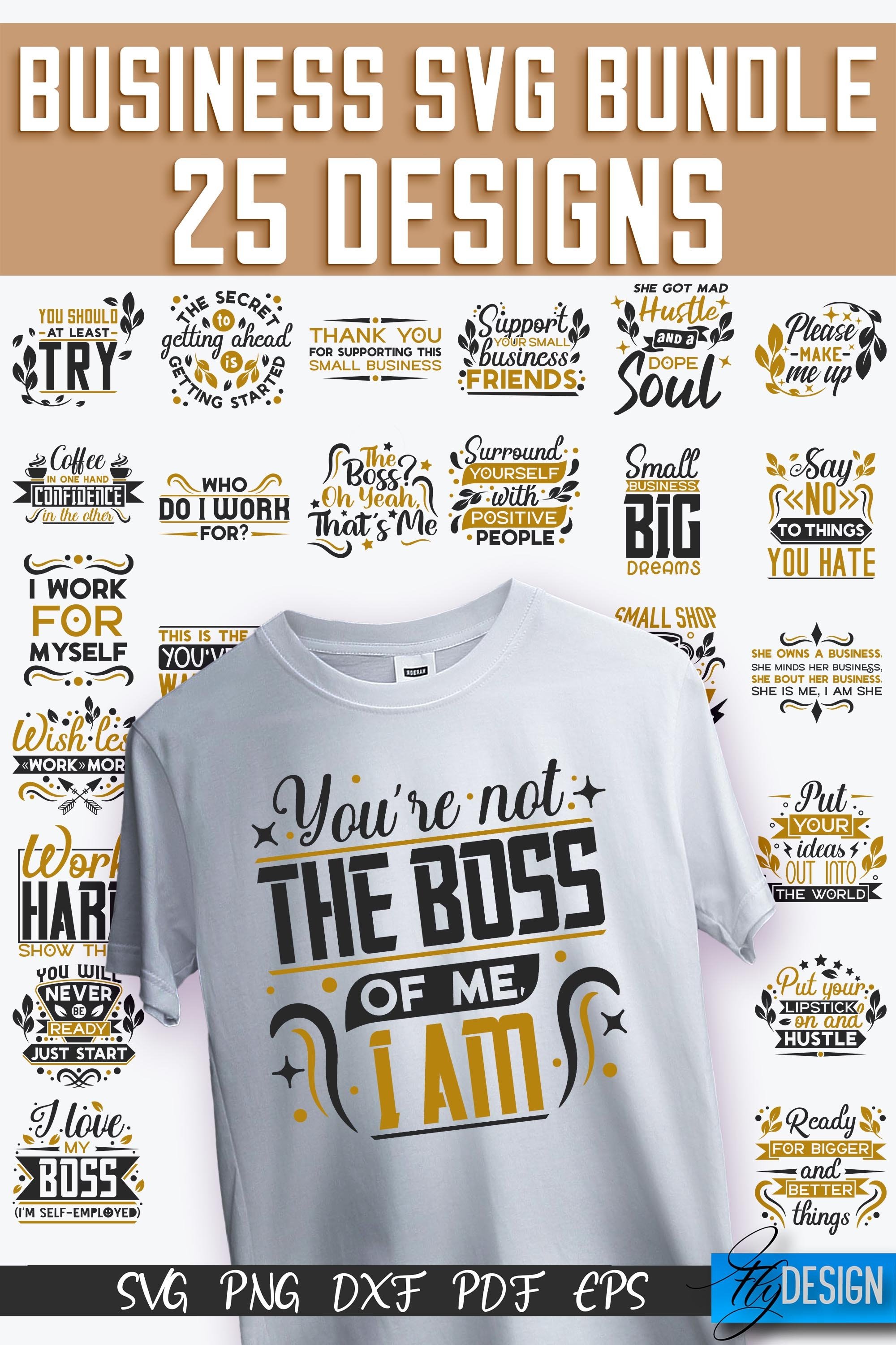 Business SVG Bundle| Funny Quotes SVG | Boss SVG (2587390)