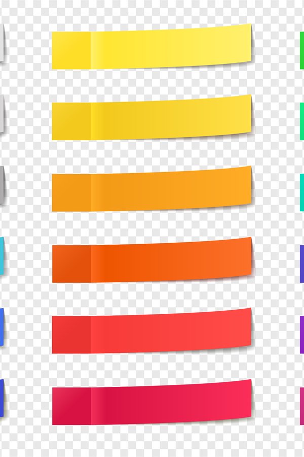 Stick paper notes. Post note sticky tape, colorful post note
